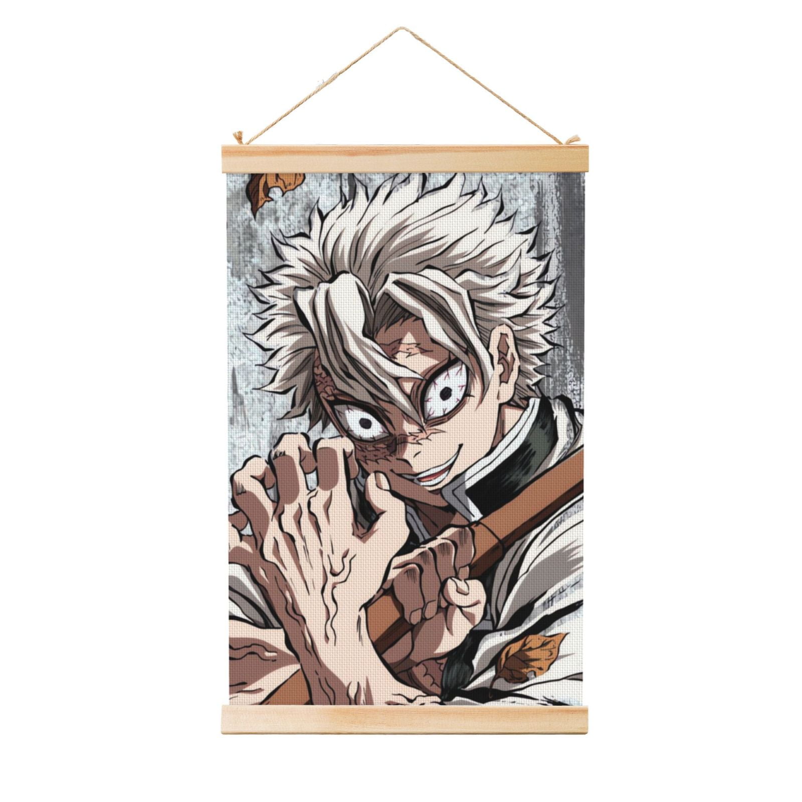 Shaft Hanging Banner Demon Slayer Shinazugawa Sanemi Poster Wall Canvas ...