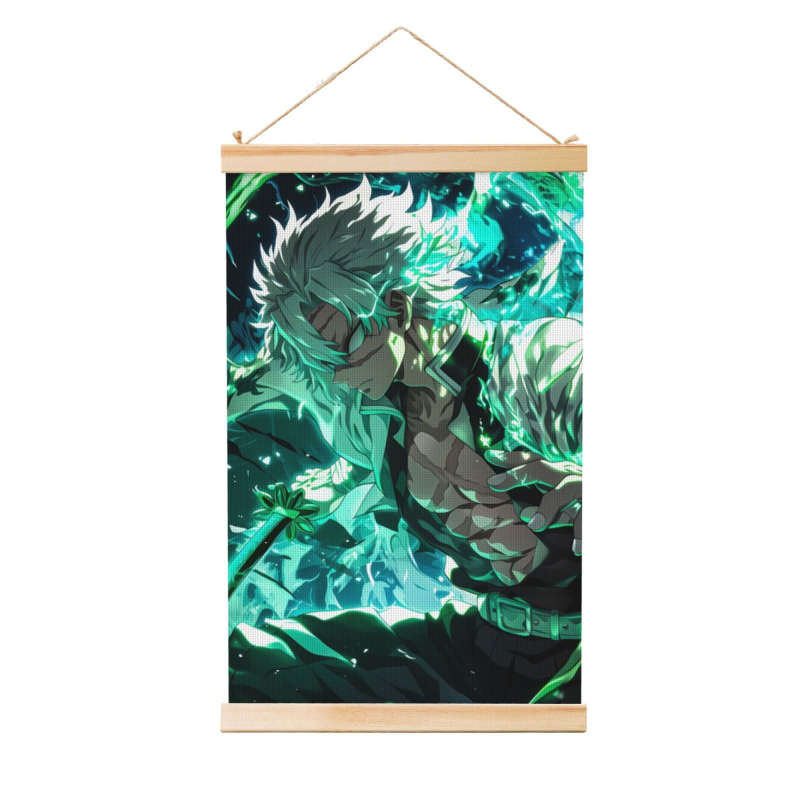 Shaft Hanging Banner Demon Slayer Shinazugawa Sanemi Poster Wall Canvas ...
