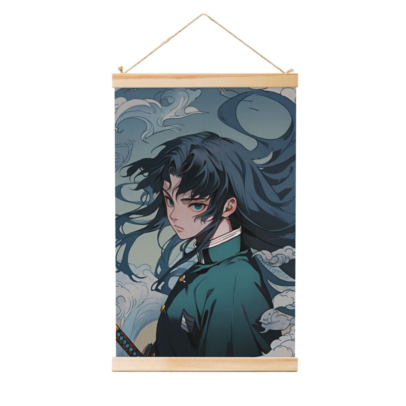 Shaft Hanging Banner Demon Slayer Tokitou Muichirou Poster Wall Canvas ...