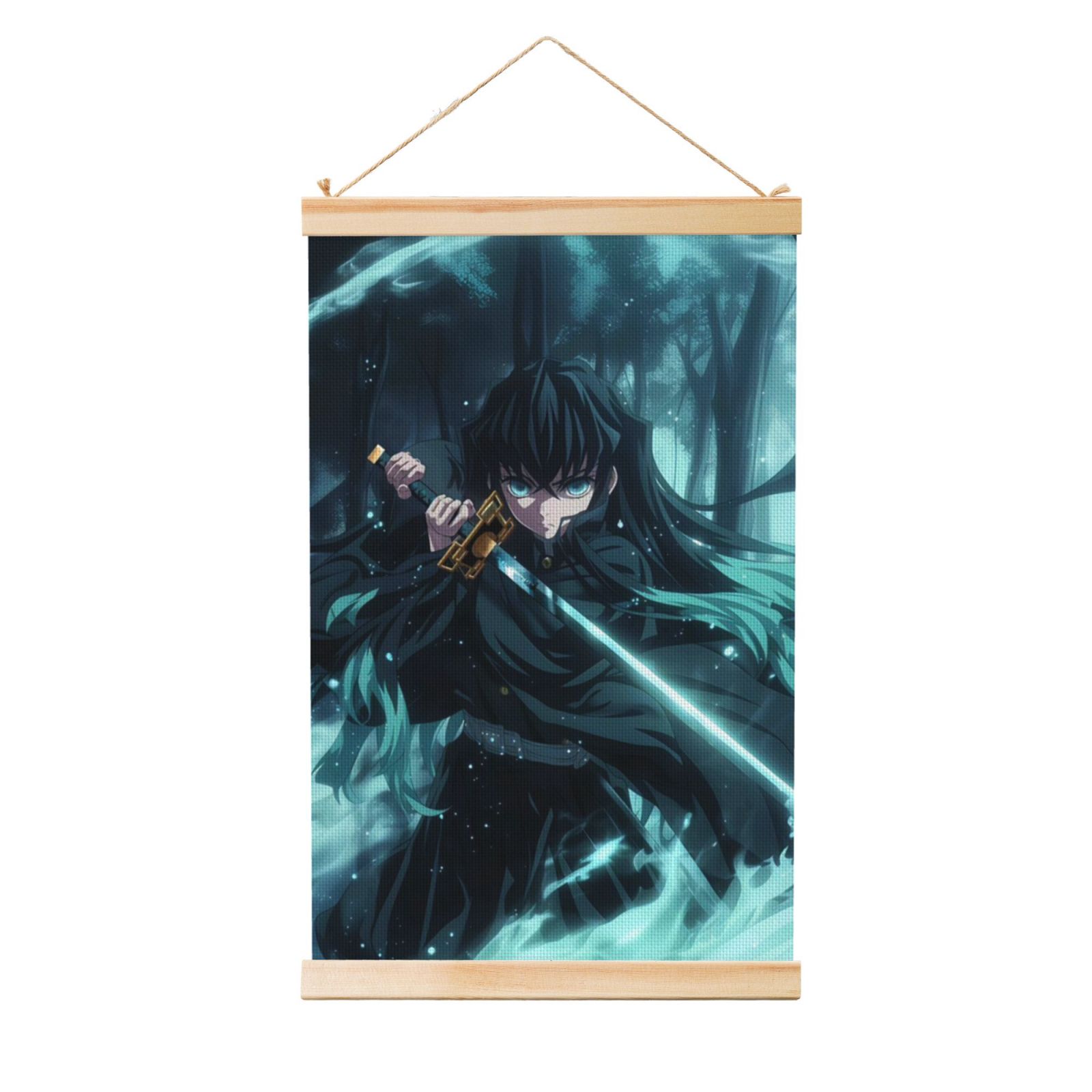 Shaft Hanging Banner Demon Slayer Tokitou Muichirou Poster Wall Canvas ...