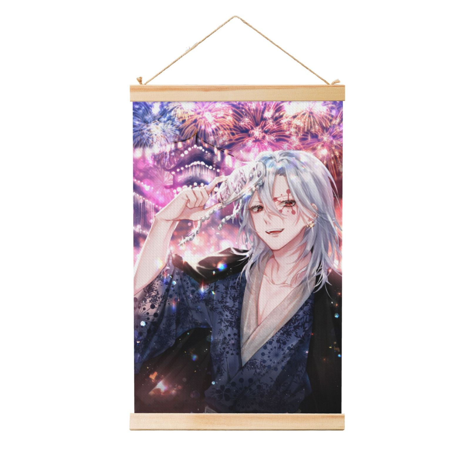 Shaft Hanging Banner Demon Slayer Uzui Tengen Poster Wall Canvas ...