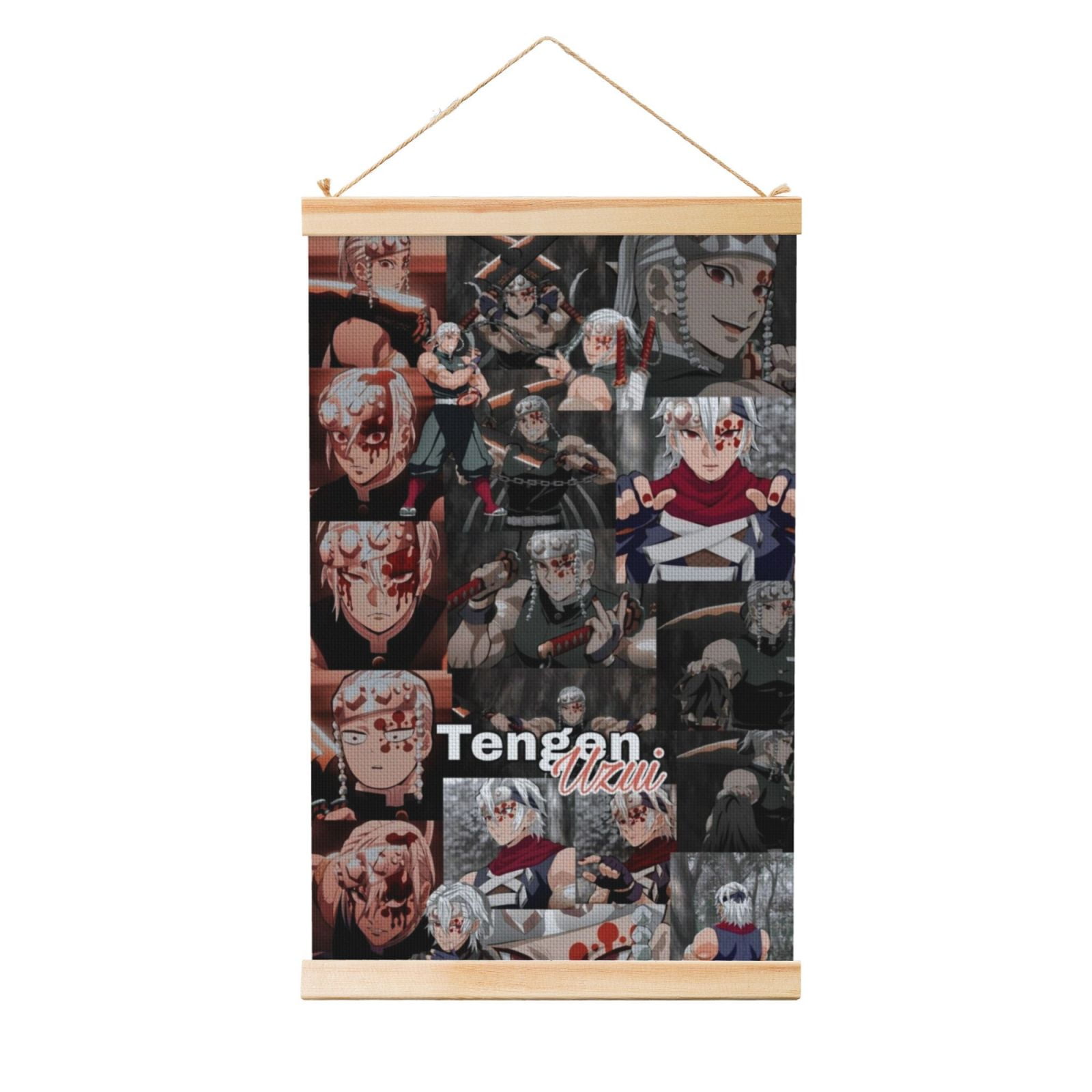 Shaft Hanging Banner Demon Slayer Uzui Tengen Poster Wall Canvas ...