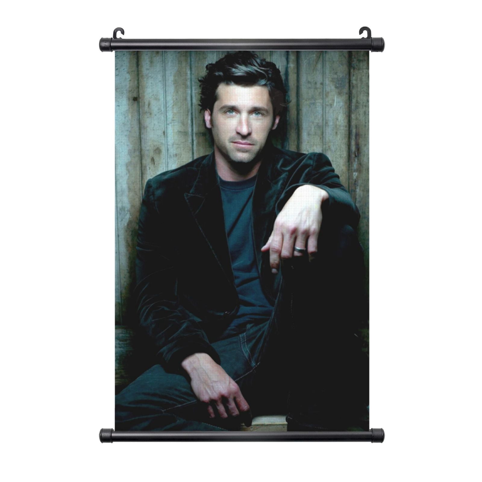 Shaft Hanging Banner Derek Shepherd McDreamy Poster Wall Canvas Artwork ...