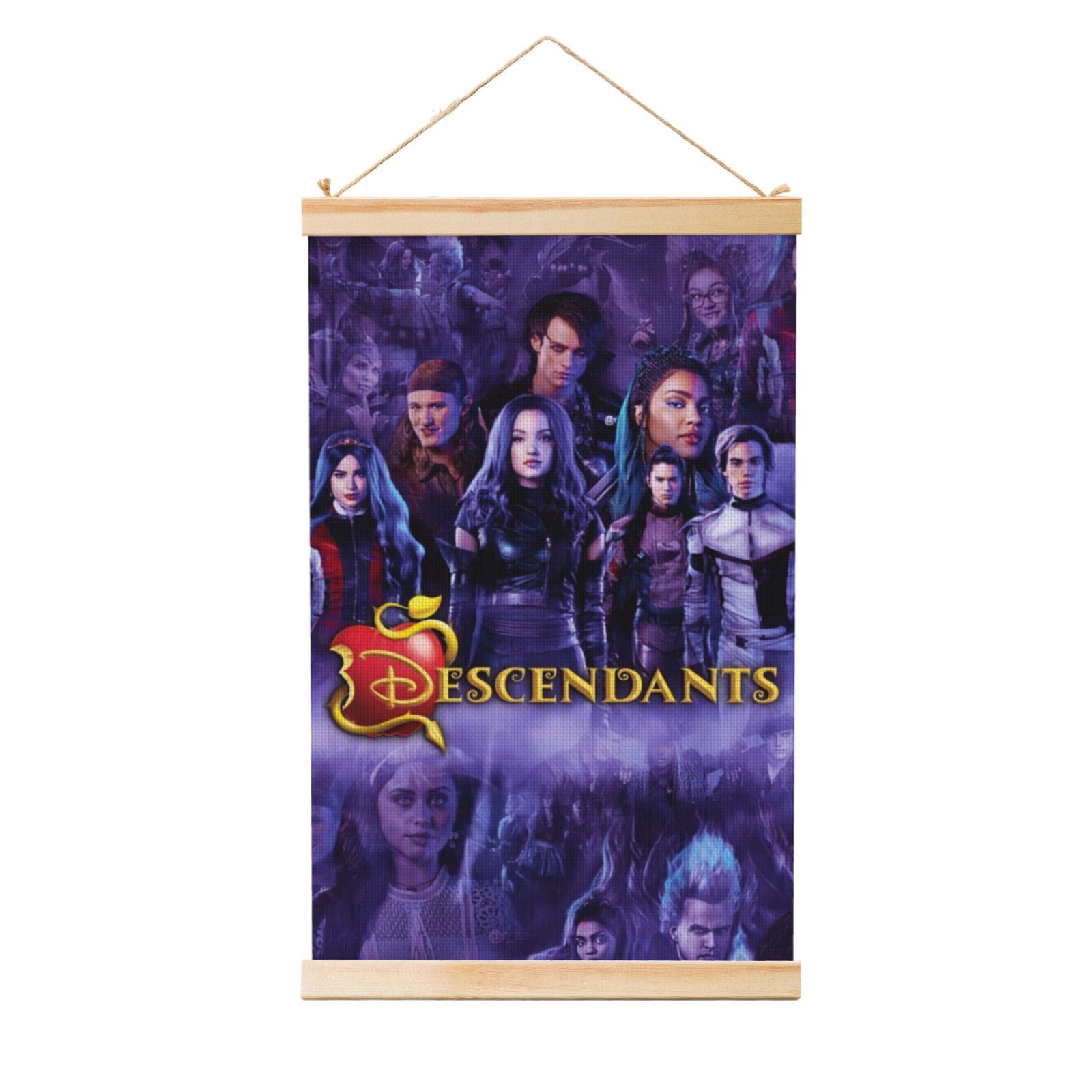 Shaft Hanging Banner Descendants 3 Poster Wall Canvas Artwork With ...