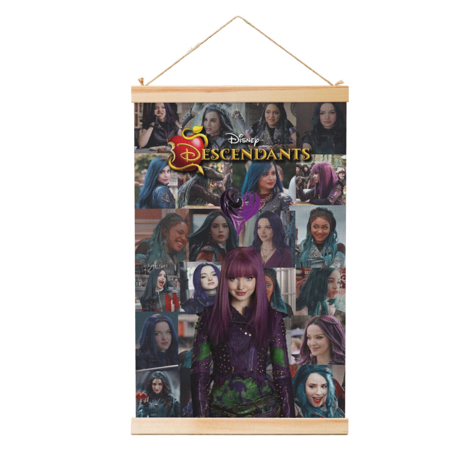 Shaft Hanging Banner Descendants 3 Poster Wall Canvas Artwork With ...