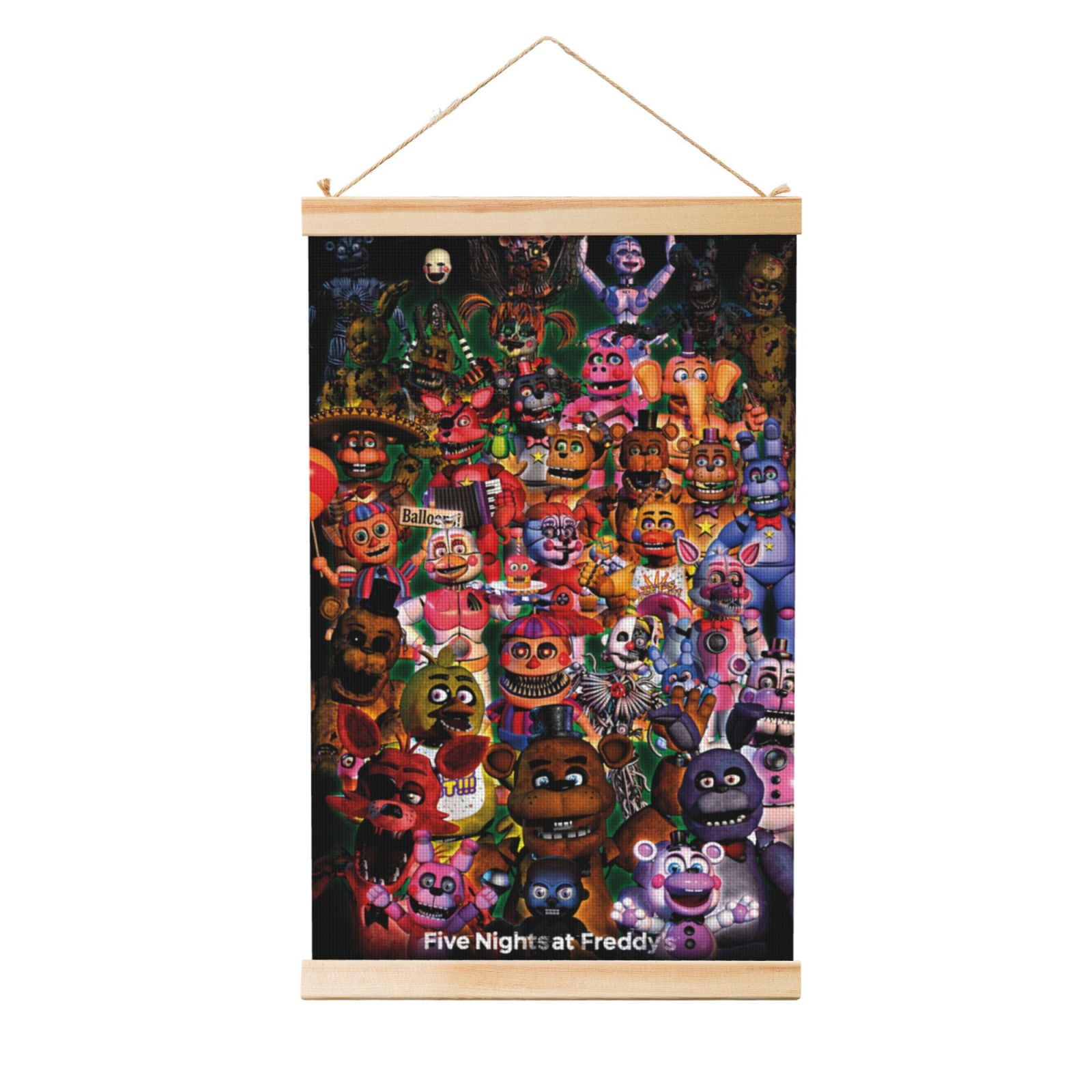 Shaft Hanging Banner Five Nights At Freddy's FNAF Poster Wall Canvas ...