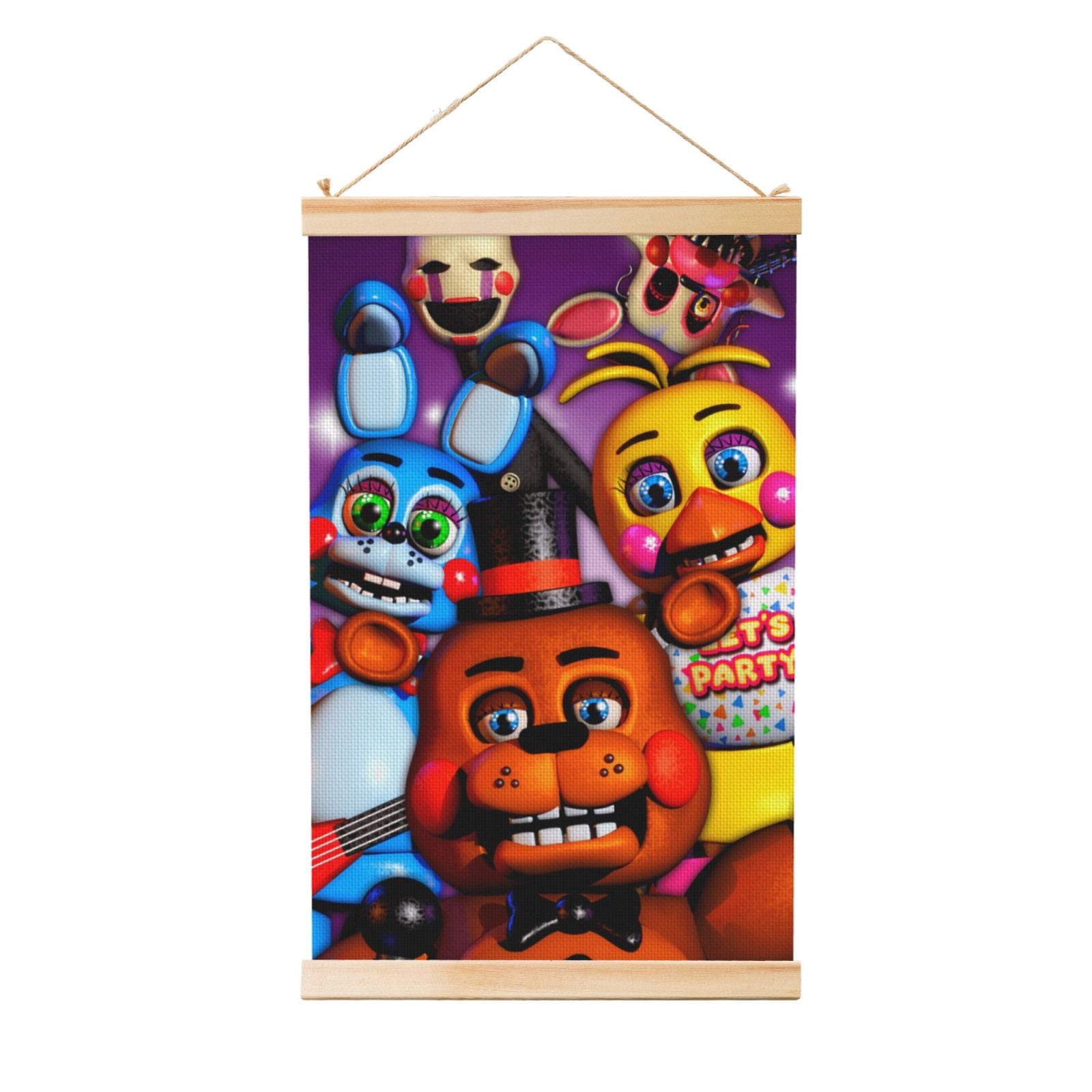 Shaft Hanging Banner Five Nights At Freddy's FNAF Poster Wall Canvas ...