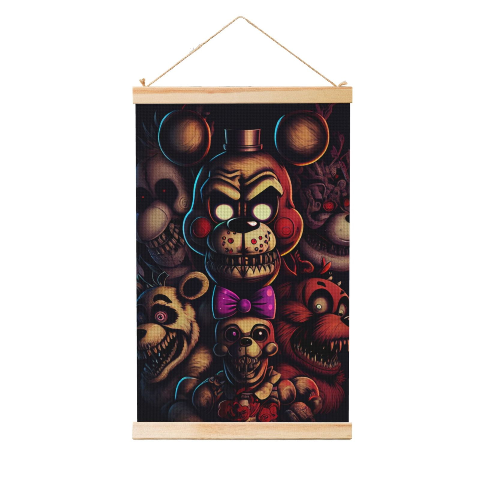 Shaft Hanging Banner Five Nights At Freddy's FNAF Poster Wall Canvas ...