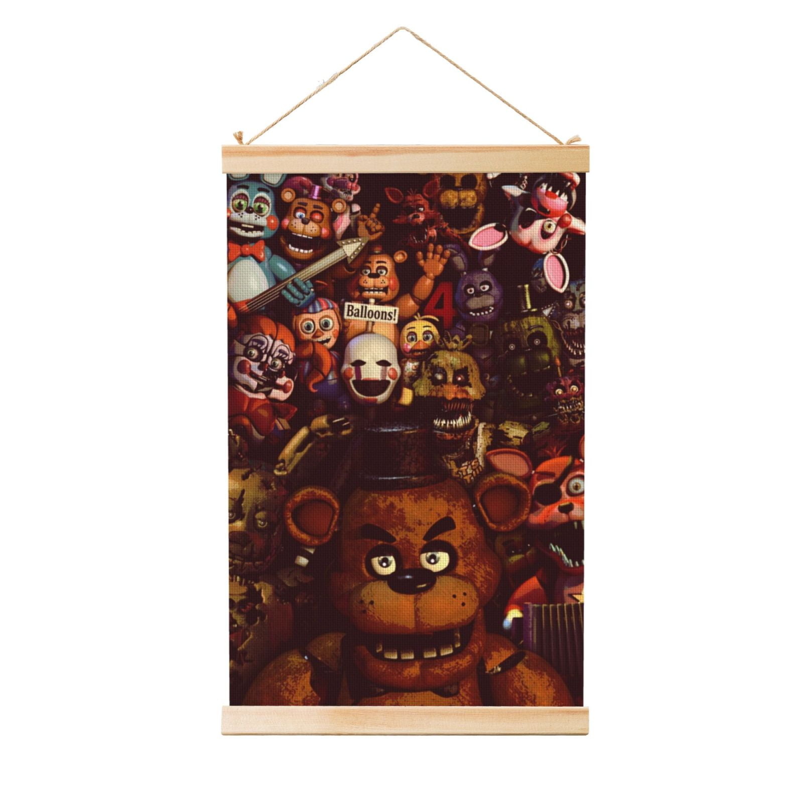 Shaft Hanging Banner Five Nights At Freddy's FNAF Poster Wall Canvas ...
