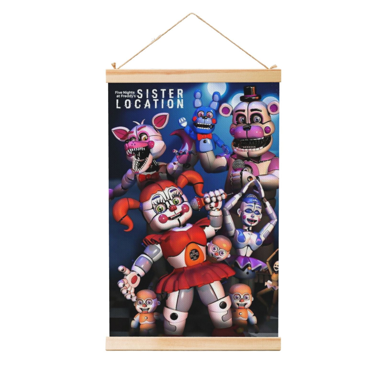Shaft Hanging Banner Five Nights At Freddy's FNAF Poster Wall Canvas ...