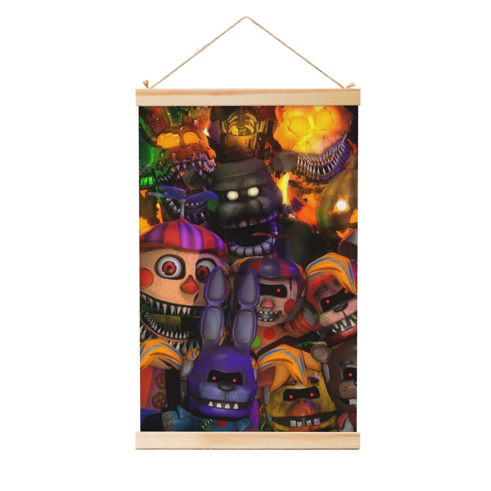 Shaft Hanging Banner Five Nights At Freddy's FNAF Poster Wall Canvas ...