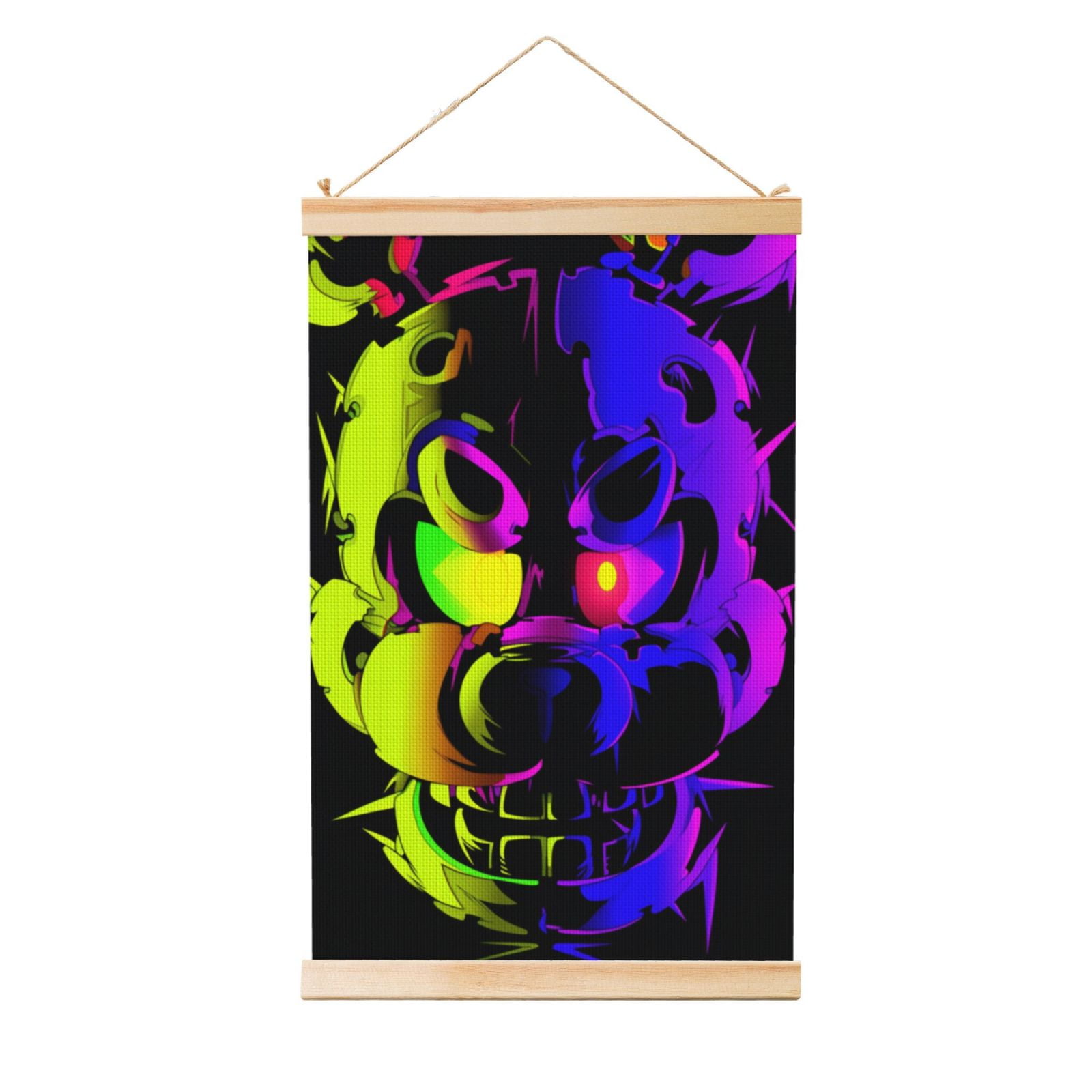 Shaft Hanging Banner Five Nights At Freddy's FNAF Poster Wall Canvas ...