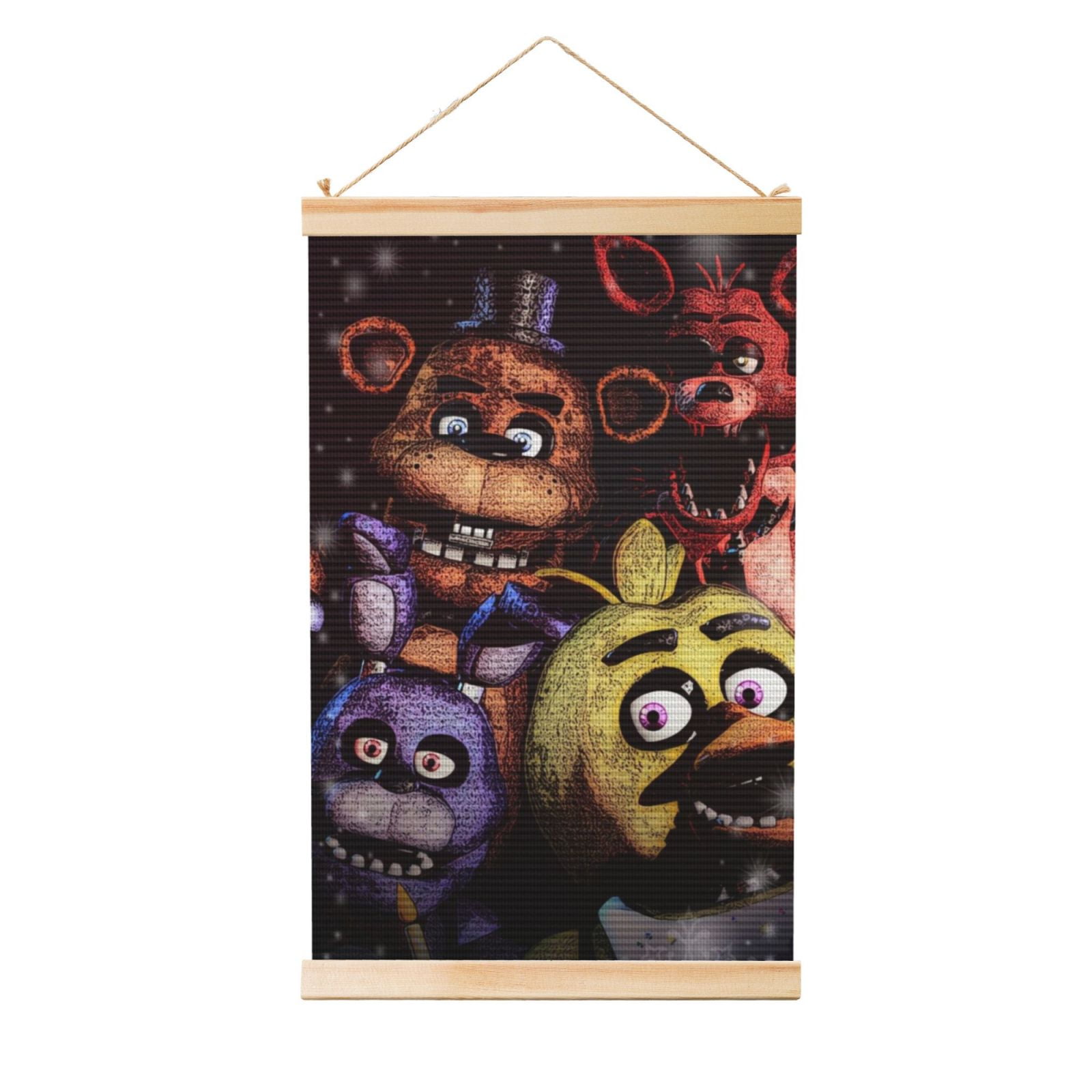 Shaft Hanging Banner Five Nights At Freddy's FNAF Poster Wall Canvas ...
