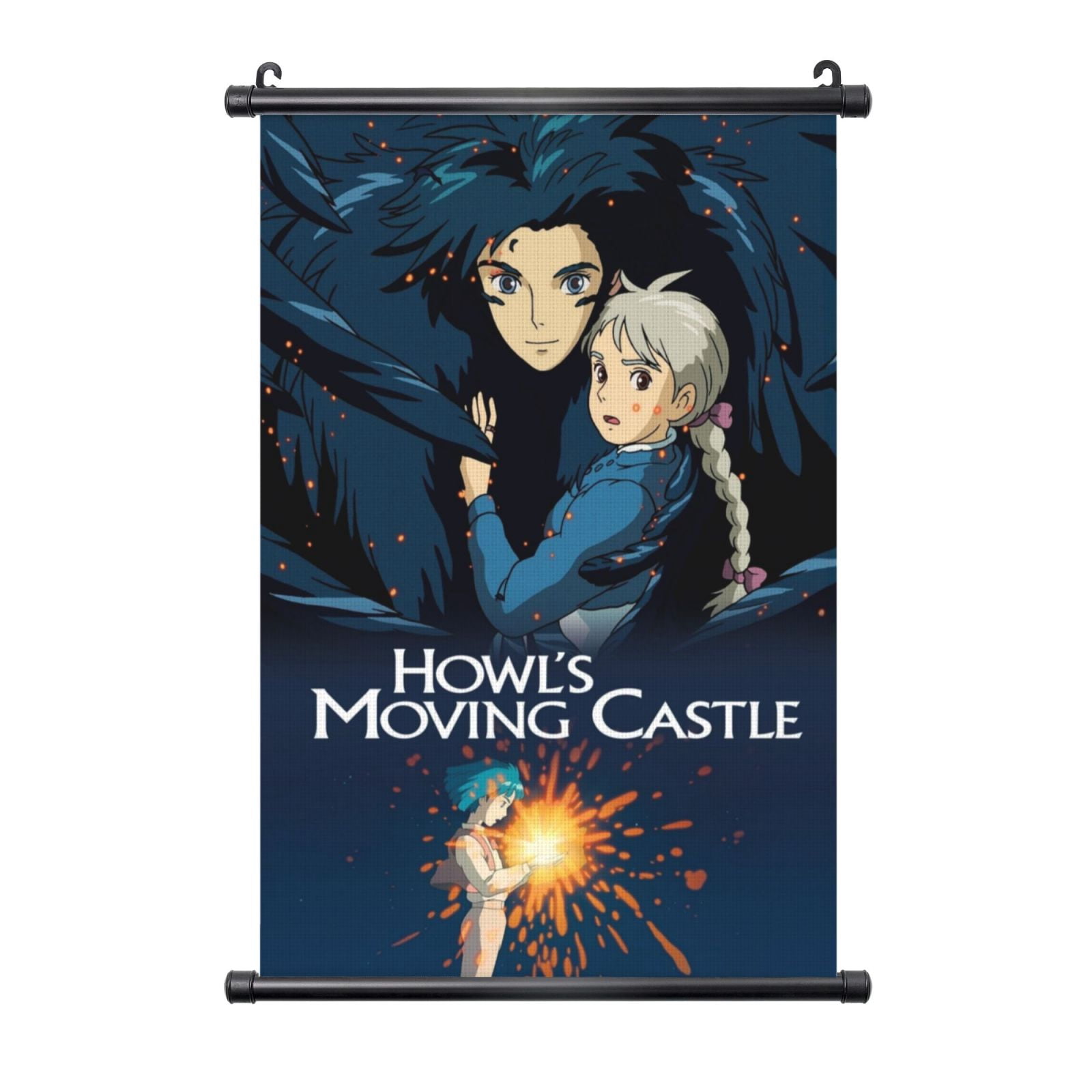 Shaft Hanging Banner Howl's Moving Castle Poster Wall Canvas Artwork ...