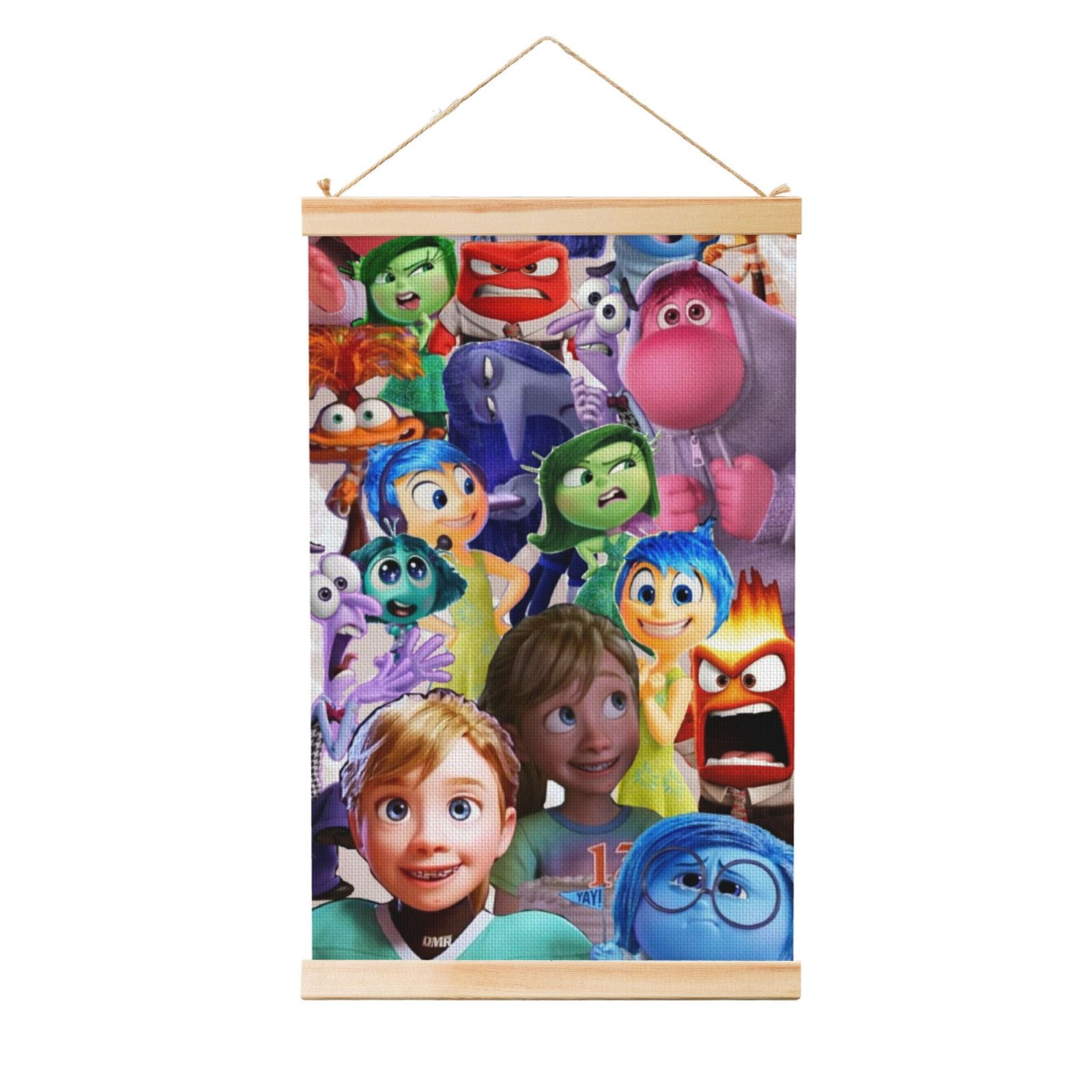 Shaft Hanging Banner Inside Out 2 Poster Wall Canvas Artwork With ...
