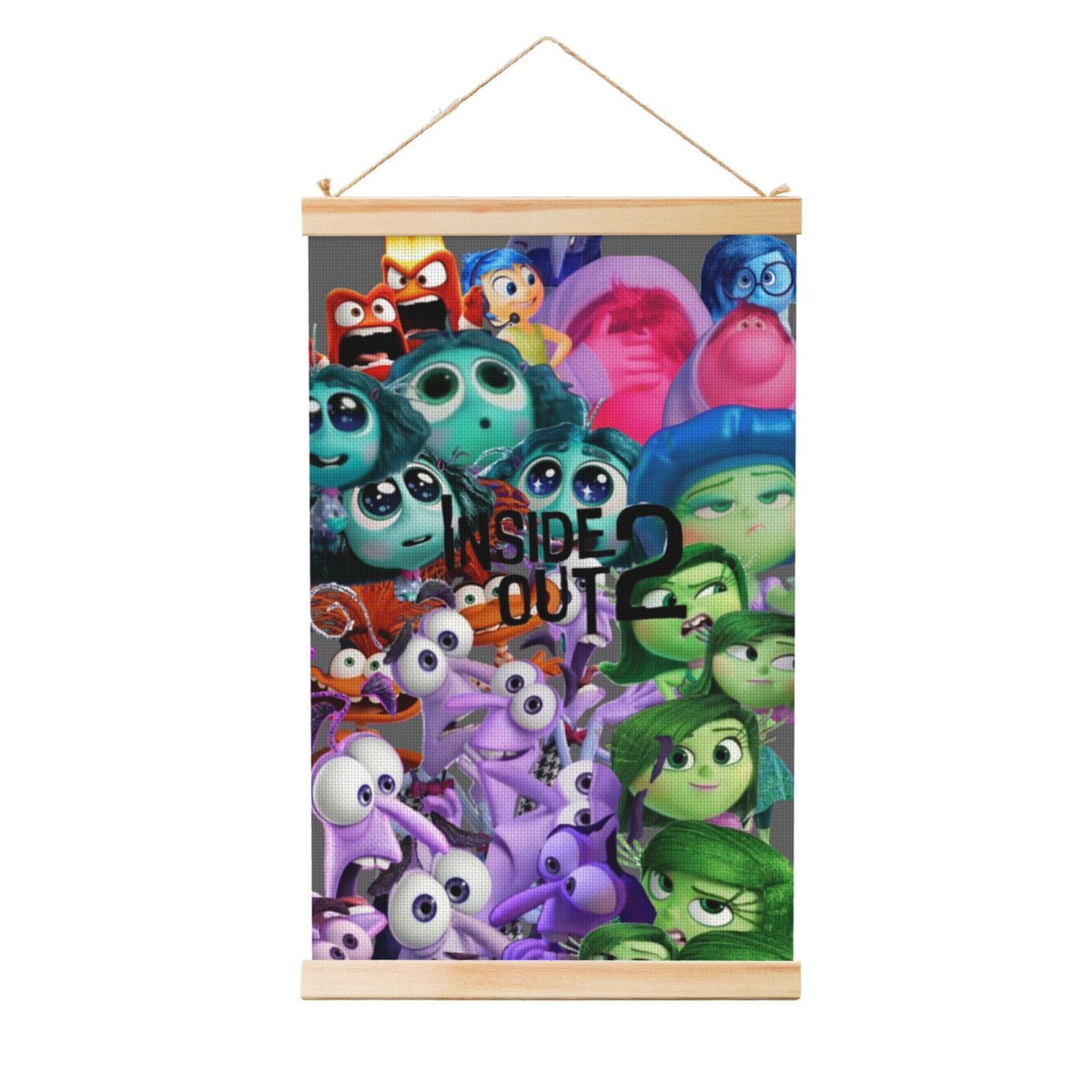 Shaft Hanging Banner Inside Out 2 Poster Wall Canvas Artwork With ...