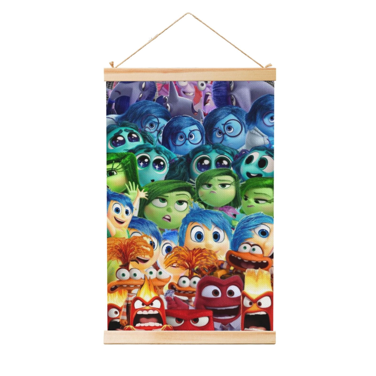 Shaft Hanging Banner Inside Out 2 Poster Wall Canvas Artwork With ...