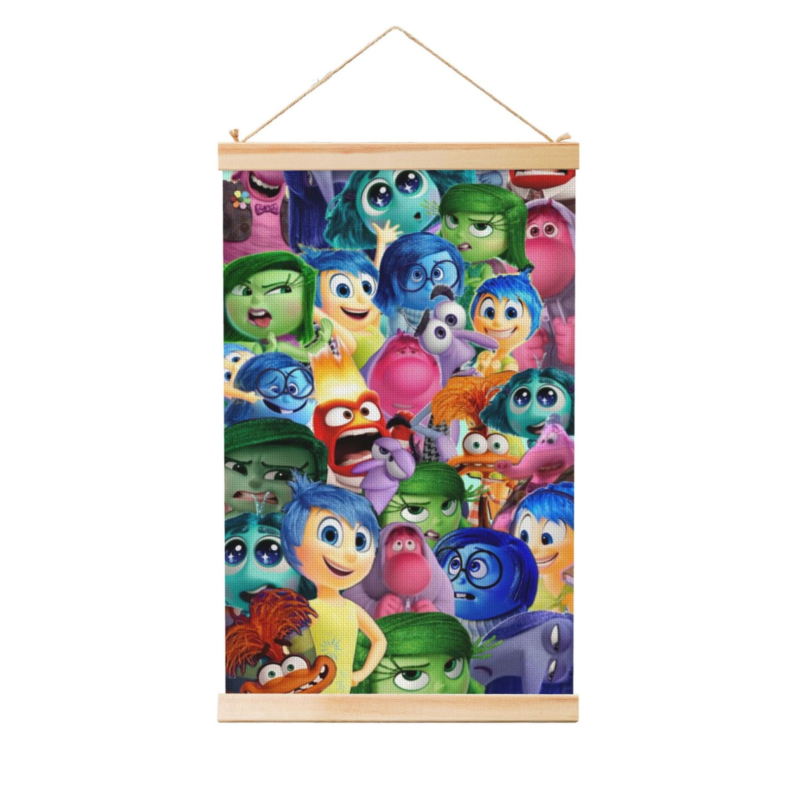 Shaft Hanging Banner Inside Out 2 Poster Wall Canvas Artwork With ...