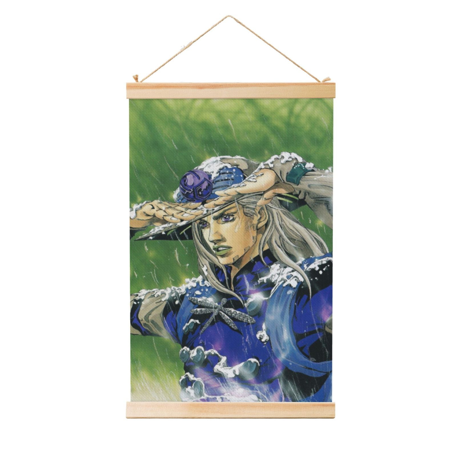 Shaft Hanging Banner Jojo's Bizarre Adventure Gyro Zeppeli Poster Wall ...