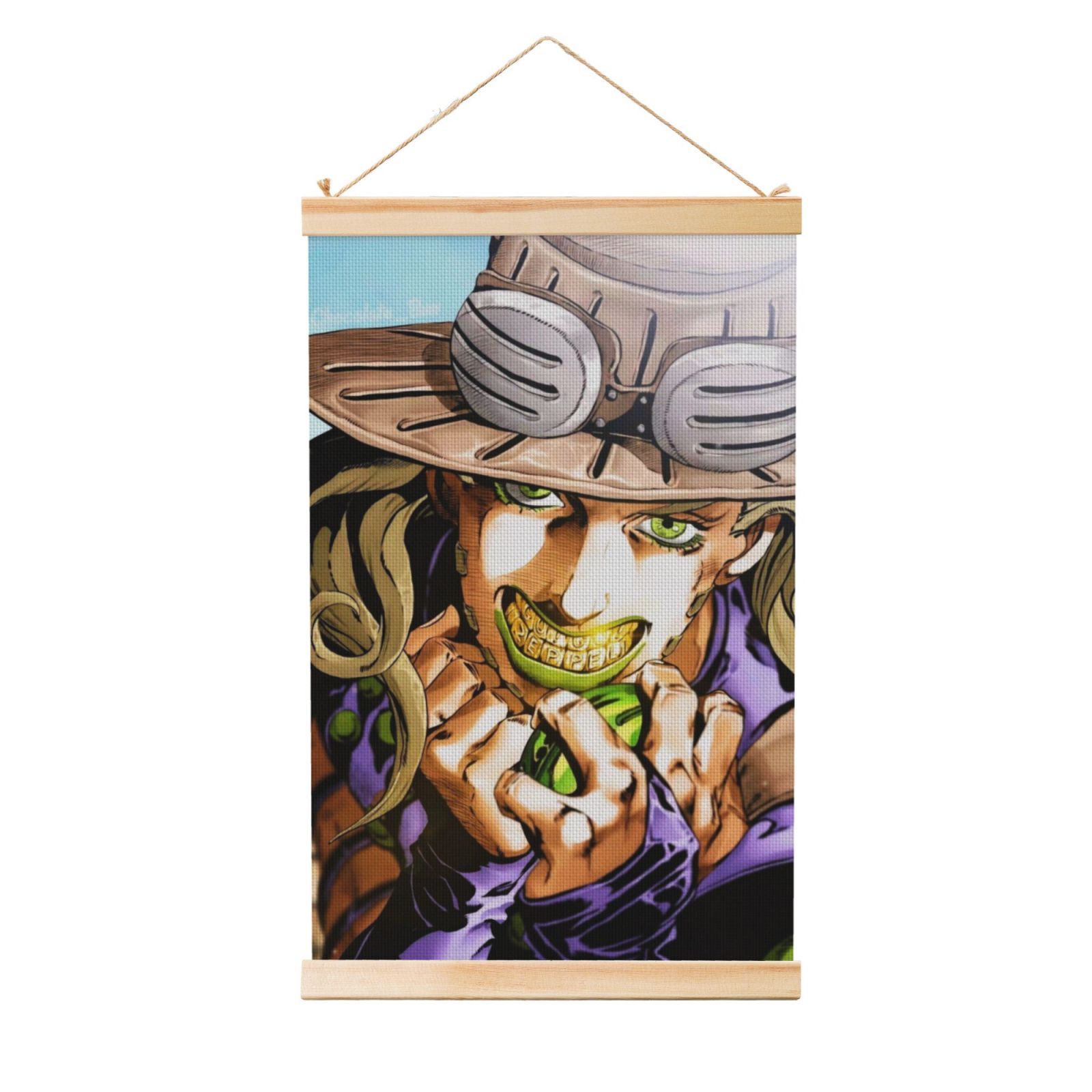 Shaft Hanging Banner Jojo's Bizarre Adventure Gyro Zeppeli Poster Wall ...