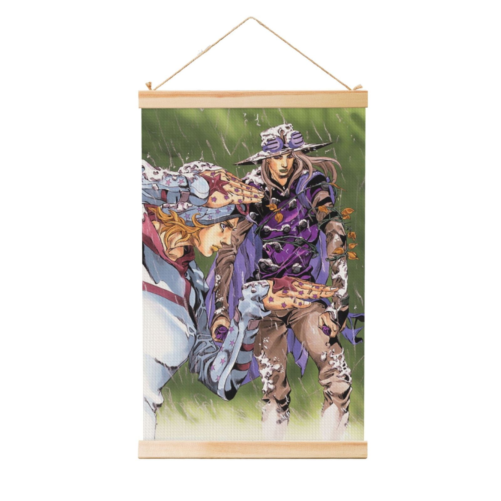 Shaft Hanging Banner Jojo's Bizarre Adventure Gyro Zeppeli Poster Wall ...