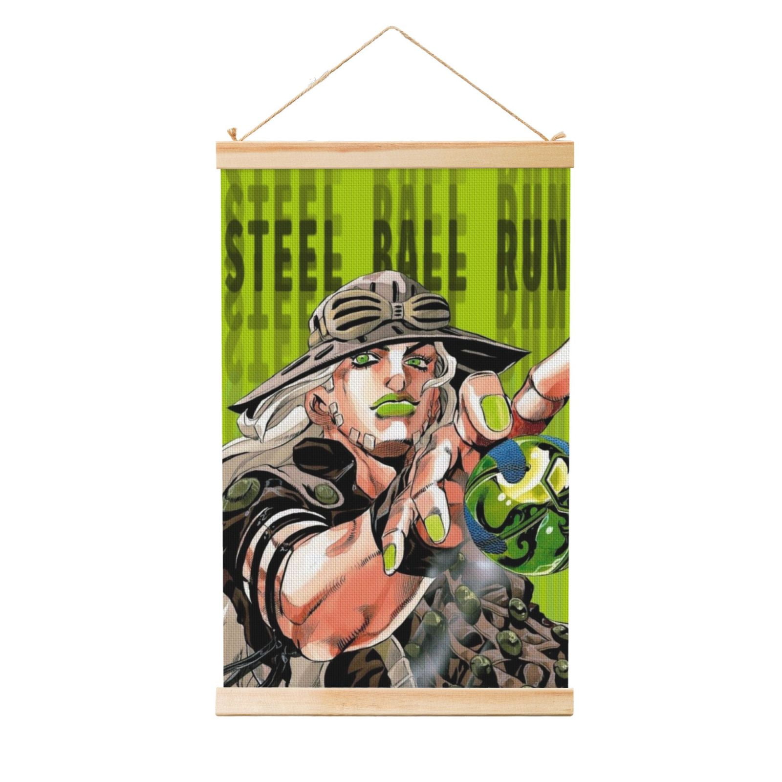 Shaft Hanging Banner Jojo's Bizarre Adventure Gyro Zeppeli Poster Wall ...