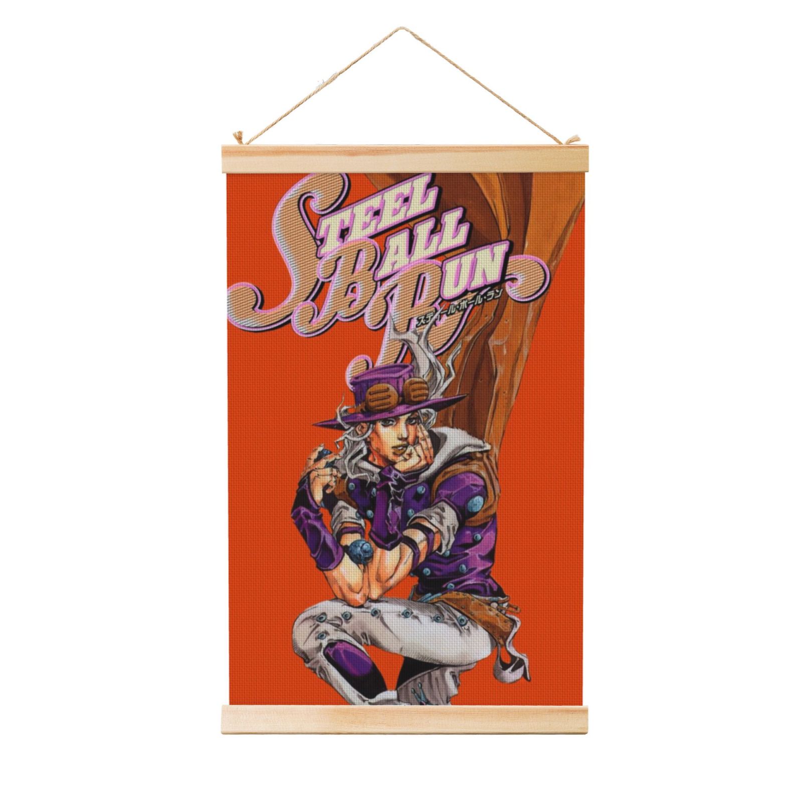 Shaft Hanging Banner Jojo's Bizarre Adventure Gyro Zeppeli Poster Wall ...