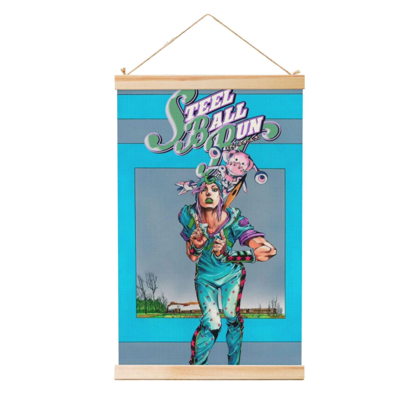 Shaft Hanging Banner Jojo's Bizarre Adventure Johnny Joestar Poster ...