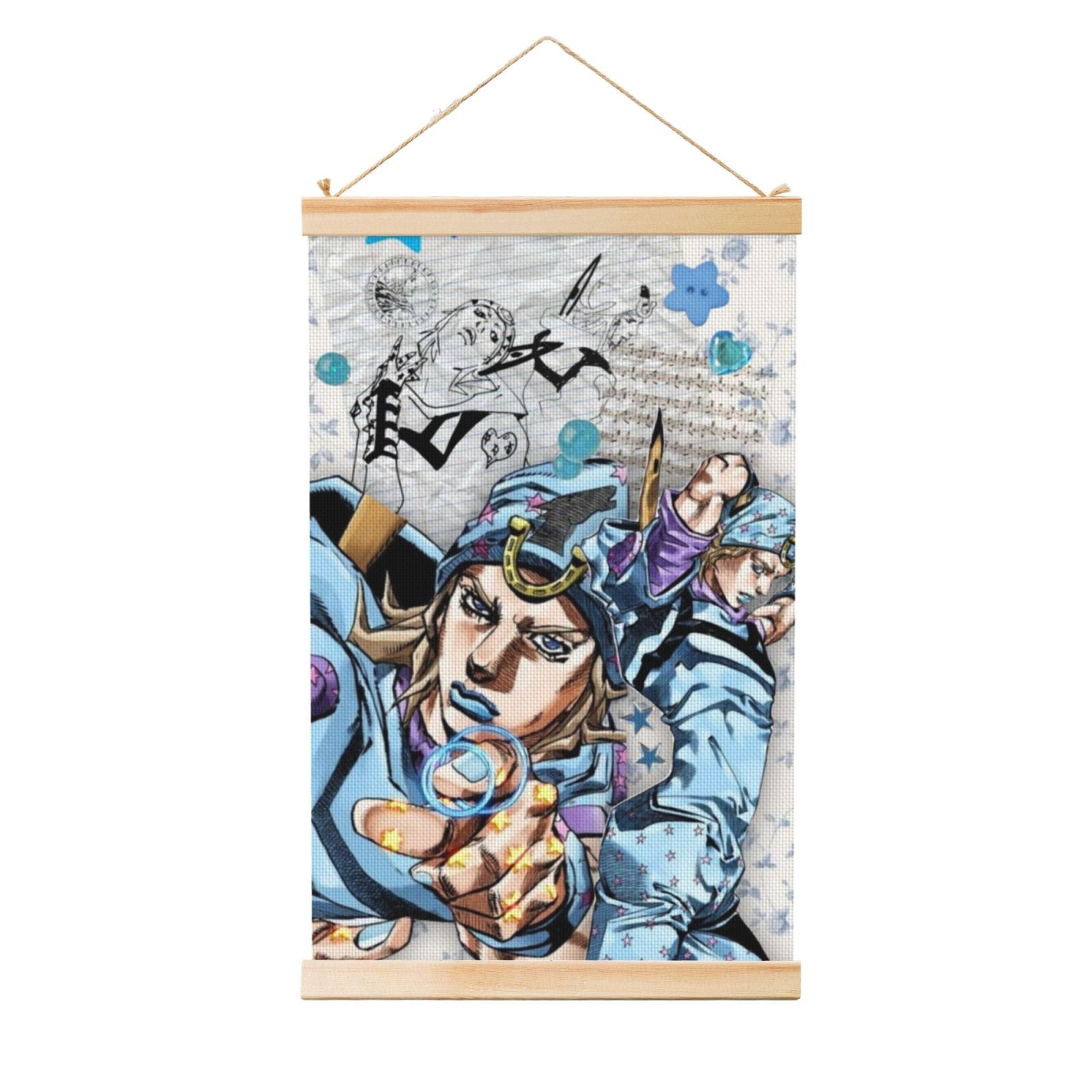 Shaft Hanging Banner Jojo's Bizarre Adventure Johnny Joestar Poster ...