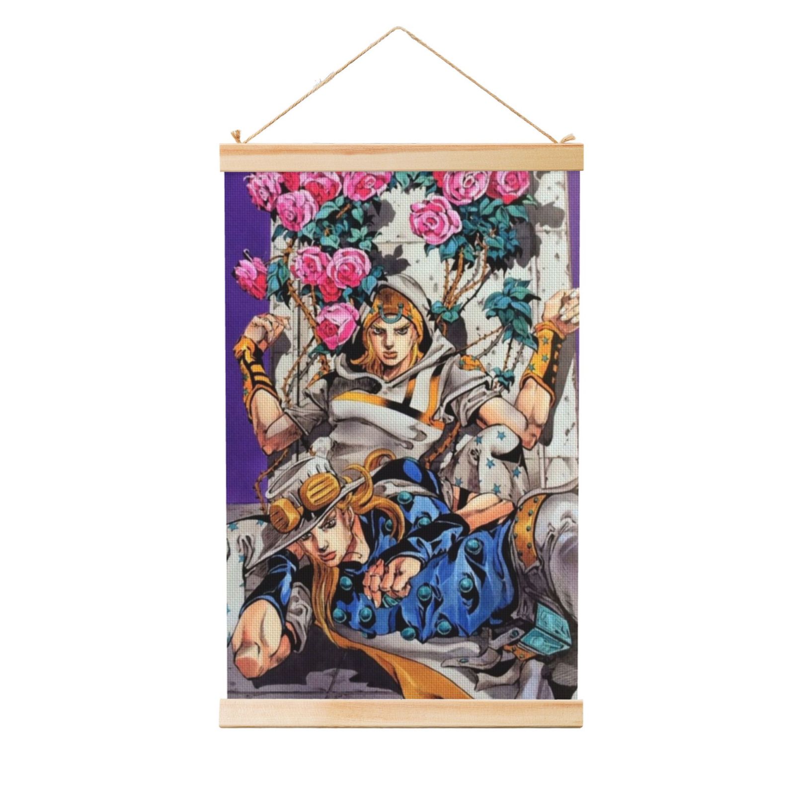 Shaft Hanging Banner Jojo's Bizarre Adventure Johnny Joestar Poster ...