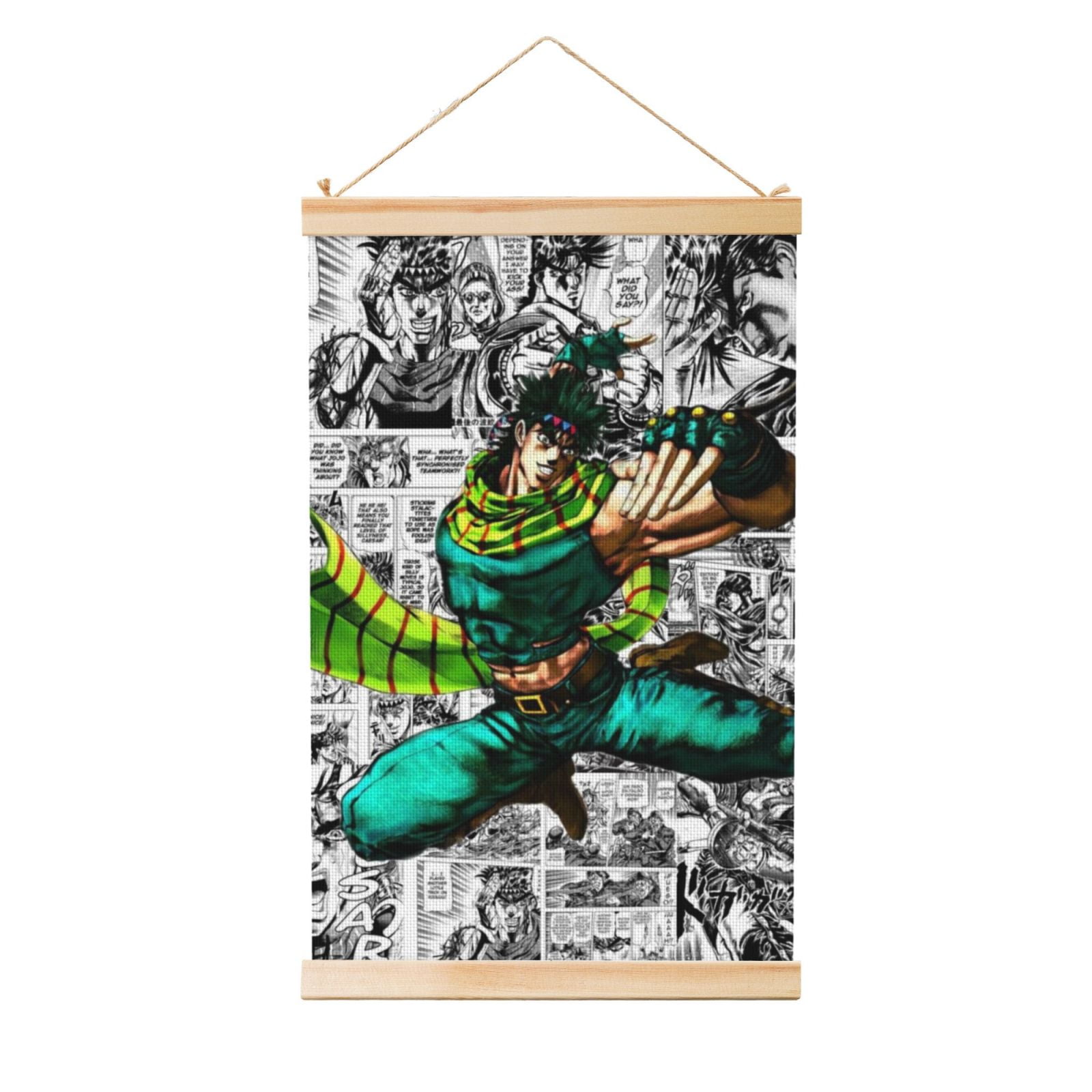 Shaft Hanging Banner Jojo's Bizarre Adventure Joseph Joestar Poster ...