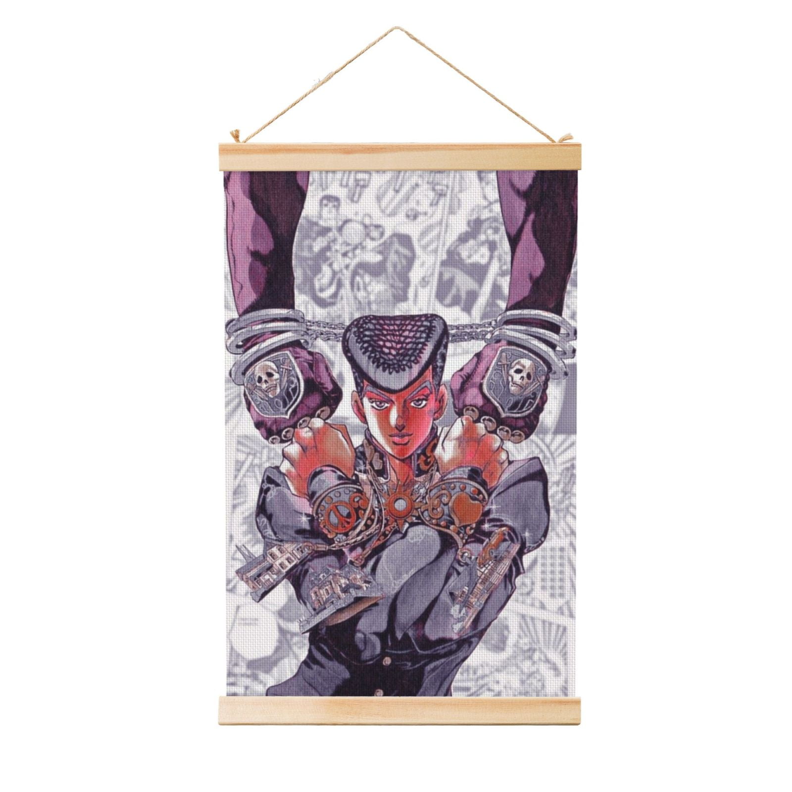 Shaft Hanging Banner Jojo's Bizarre Adventure Josuke Higashikata Poster ...