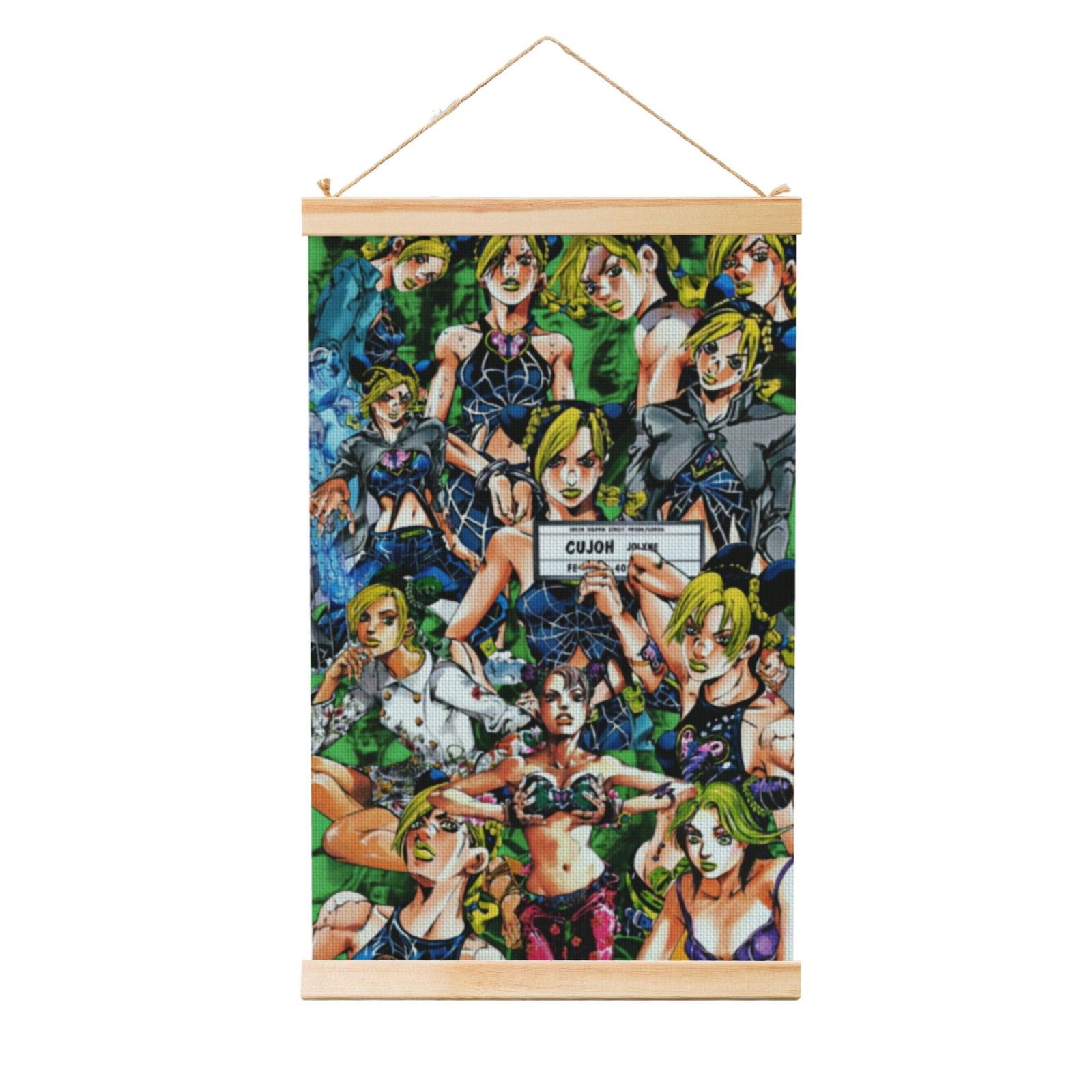 Shaft Hanging Banner Jojo's Bizarre Adventure Kujo Jolyne Poster Wall ...