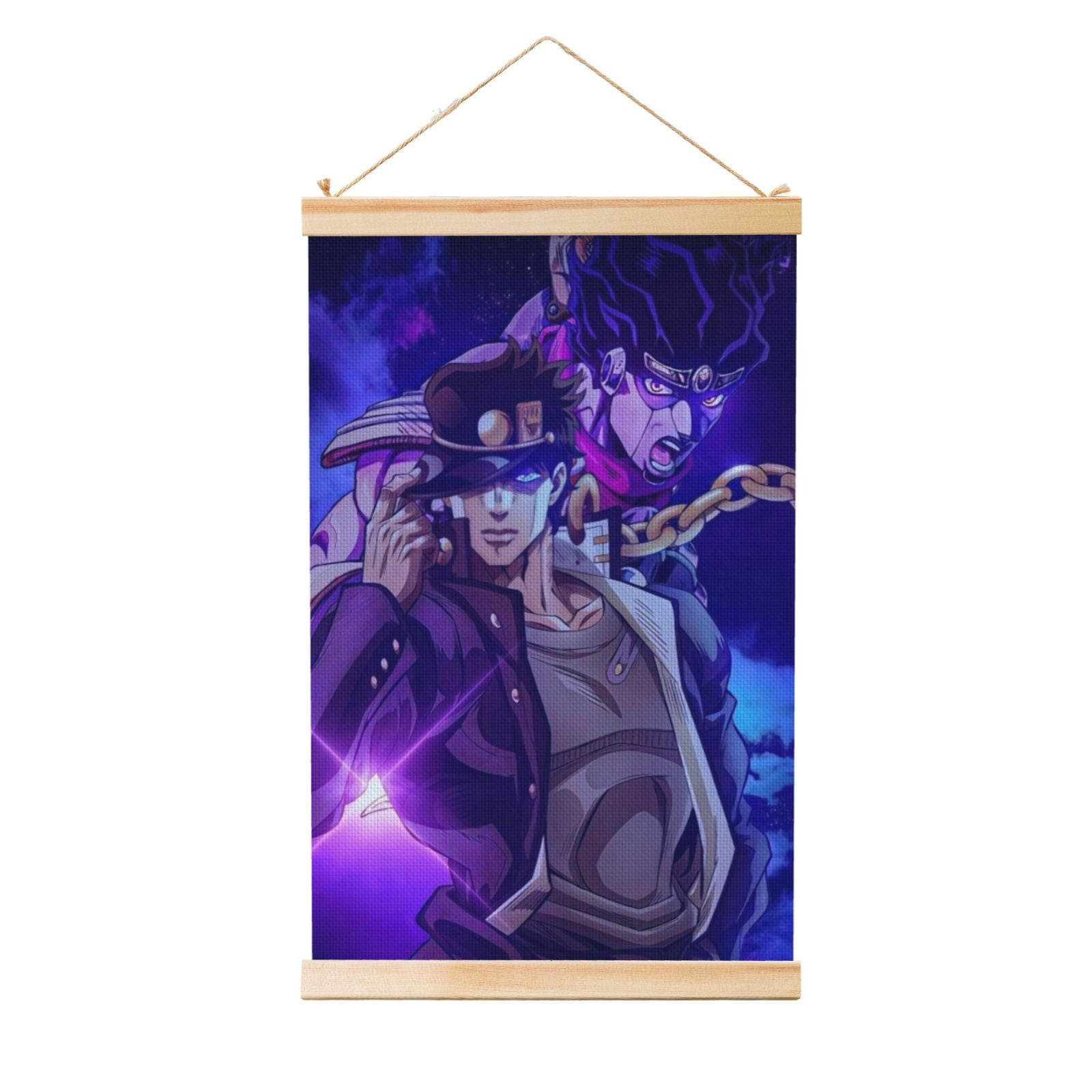 Shaft Hanging Banner Jojo's Bizarre Adventure Kujo Jotaro Poster Wall ...