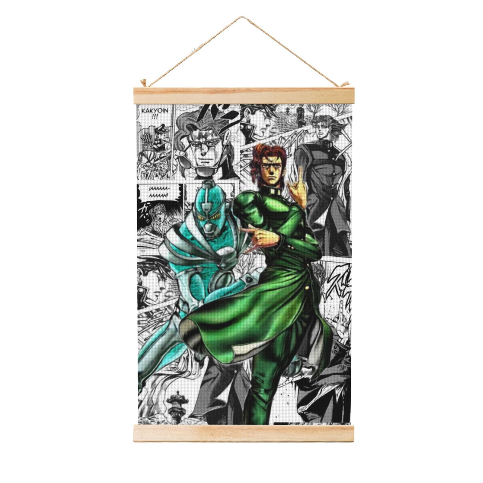 Shaft Hanging Banner Jojo's Bizarre Adventure Noriaki Kakyoin Poster ...