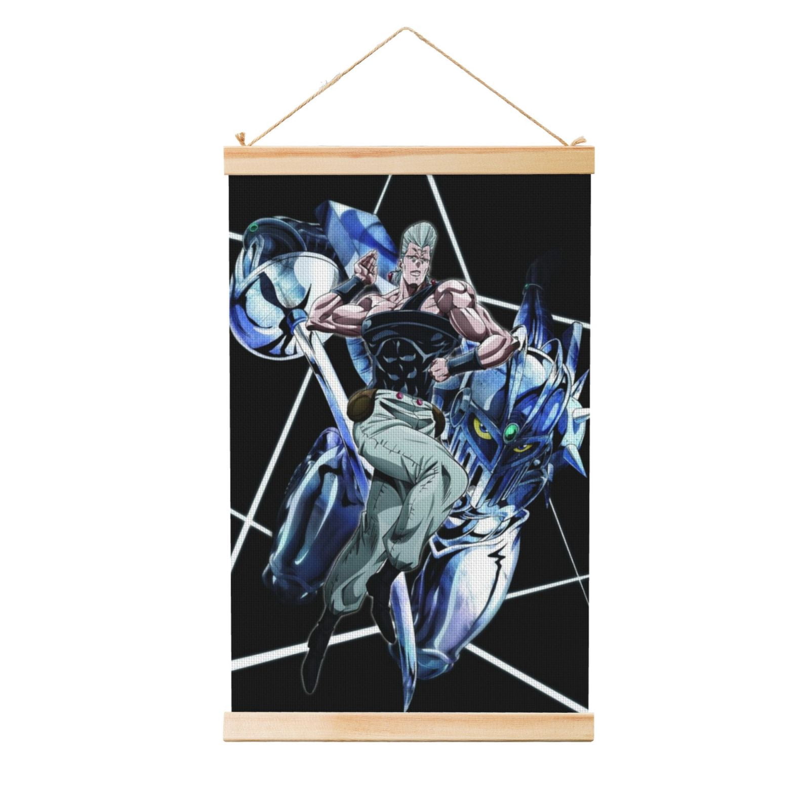 Shaft Hanging Banner Jojo's Bizarre Adventure Polnareff Poster Wall ...