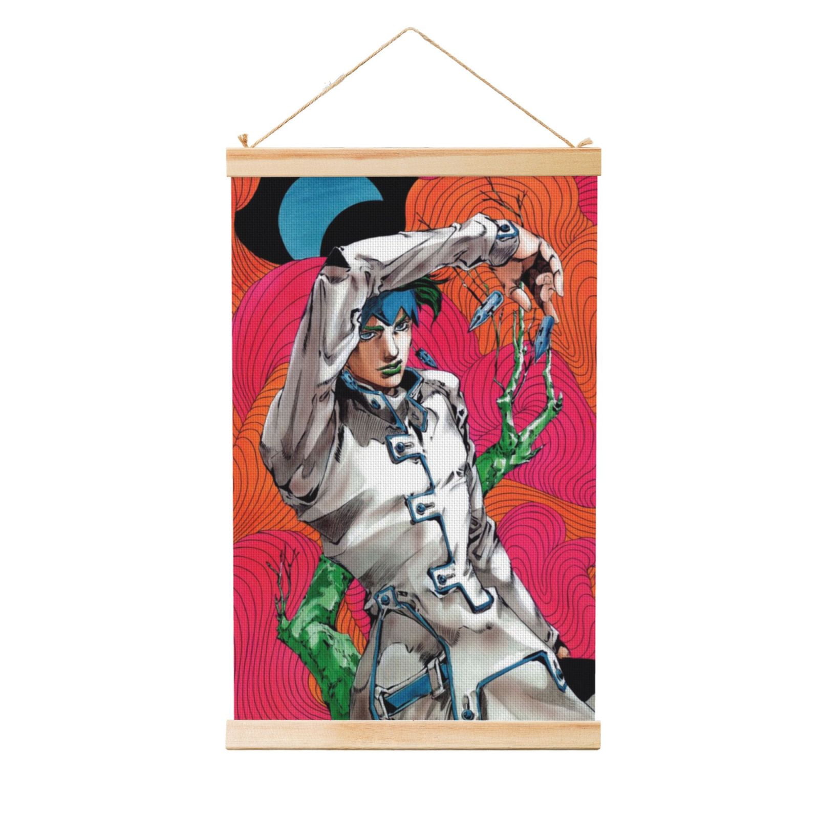 Shaft Hanging Banner Jojo's Bizarre Adventure Rohan Kishibe Poster Wall ...