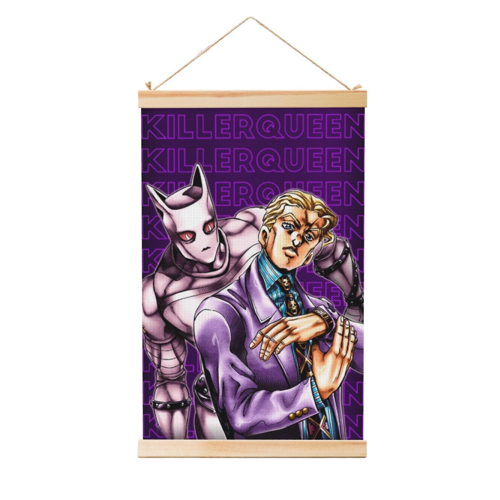 Shaft Hanging Banner Jojo's Bizarre Adventure Yoshikage Kira Poster ...