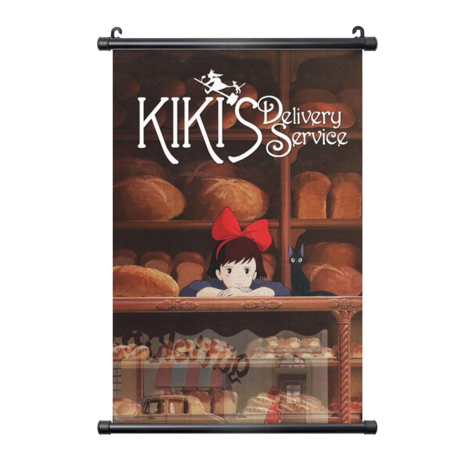 Shaft Hanging Banner Kiki's Delivery Service Poster Wall Canvas Artwork ...