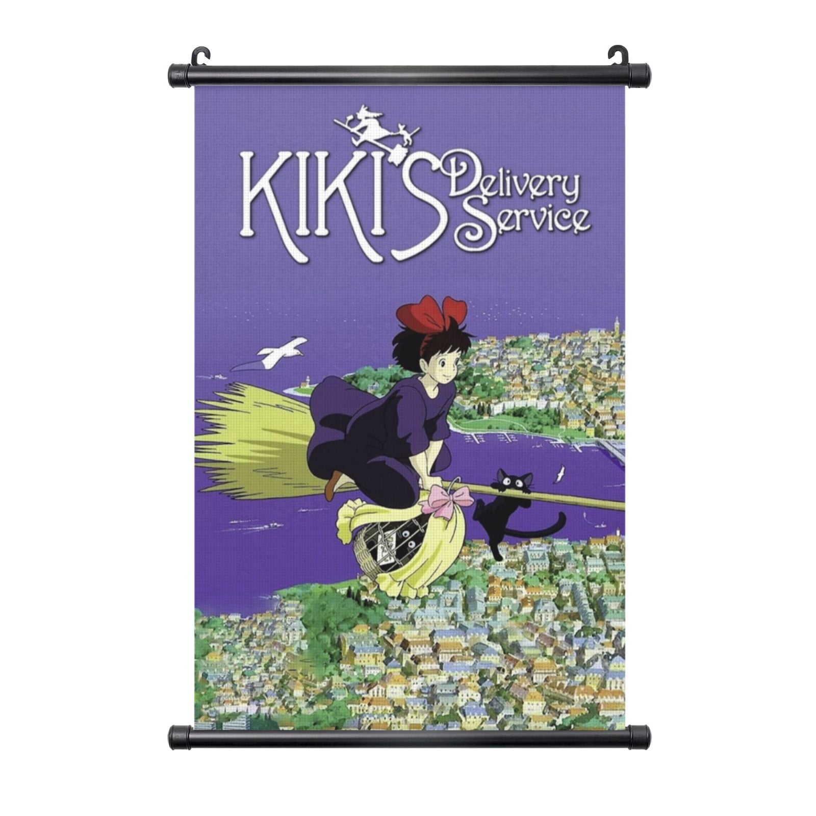 Shaft Hanging Banner Kiki's Delivery Service Poster Wall Canvas Artwork ...