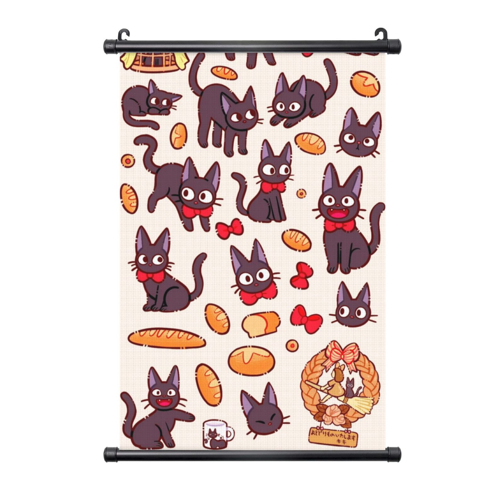 Shaft Hanging Banner Kiki's Delivery Service Poster Wall Canvas Artwork ...