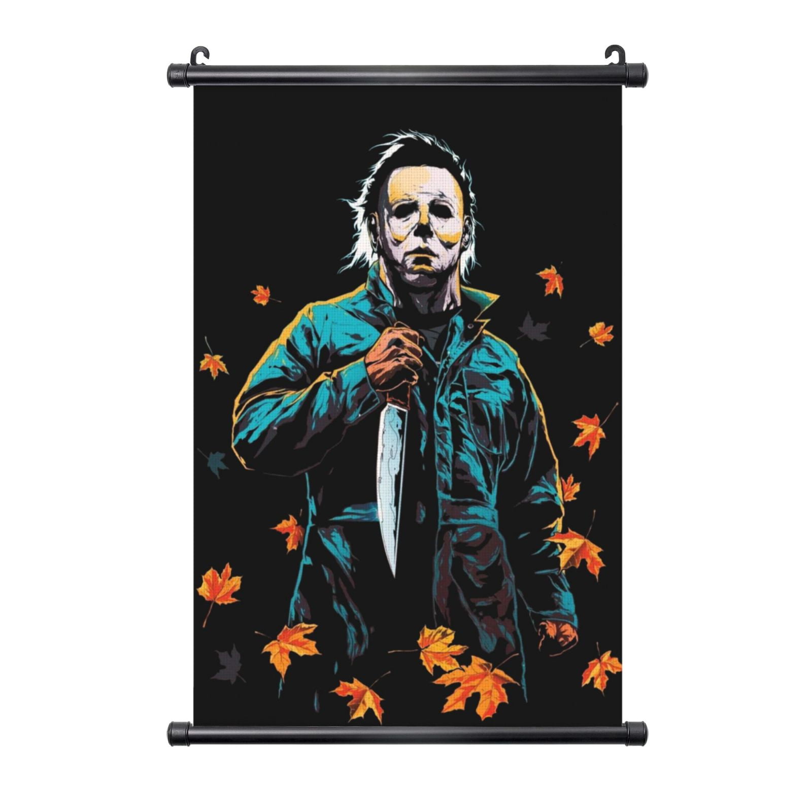 Shaft Hanging Banner Michael Myers Poster Wall Canvas Artwork With ...