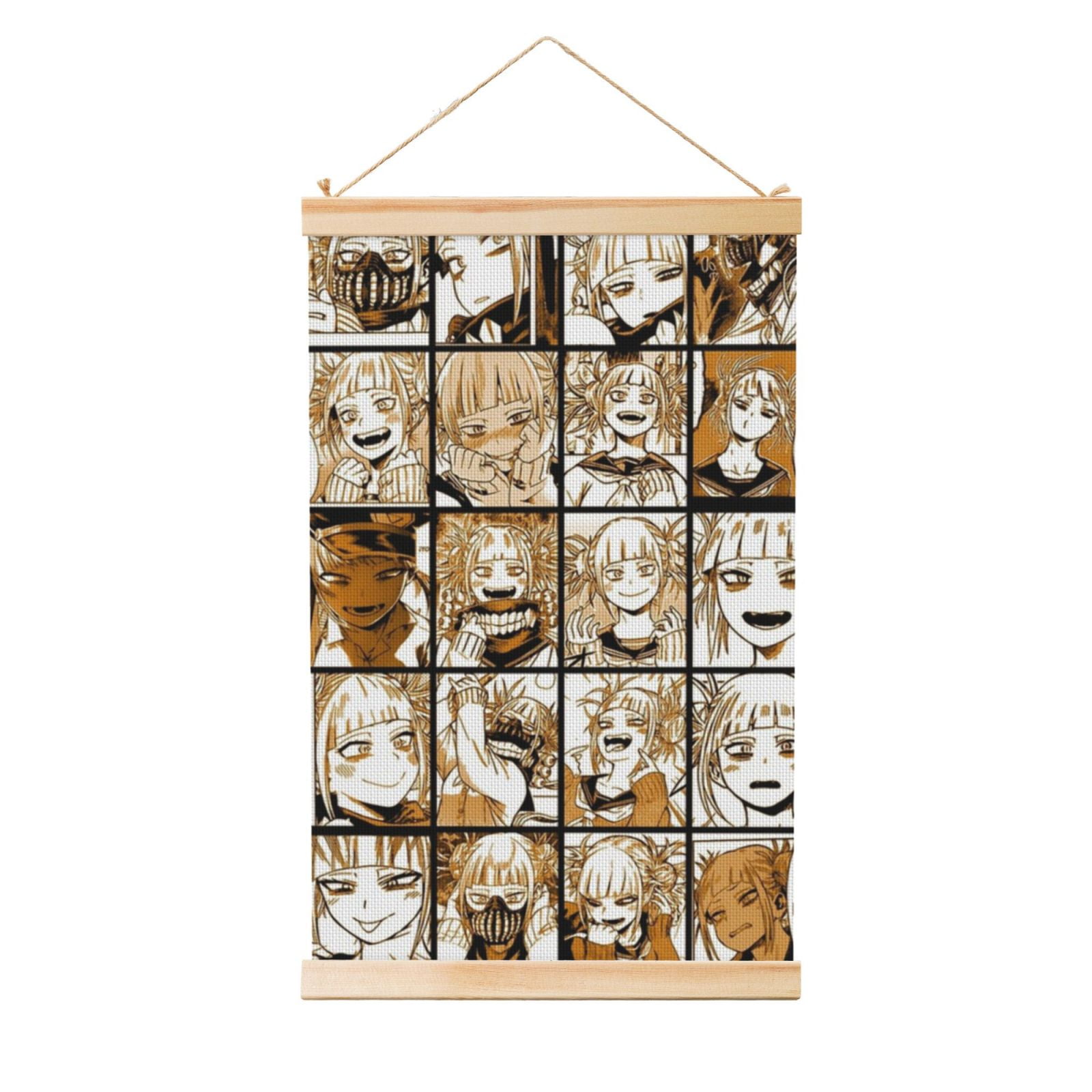 Shaft Hanging Banner My Hero Academia Himiko Toga Collage Poster Wall ...