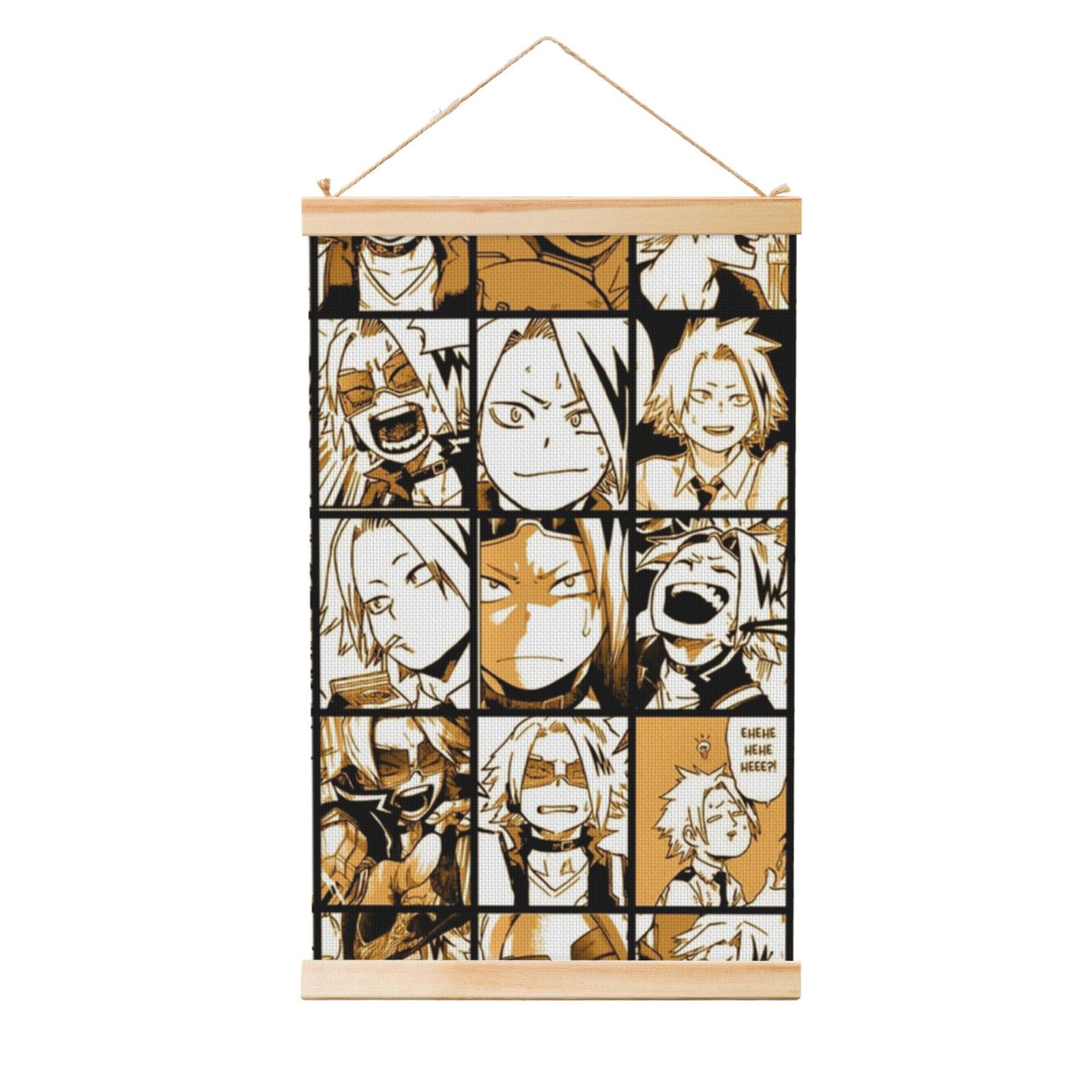 Shaft Hanging Banner My Hero Academia Kaminari Denki Collage Poster ...