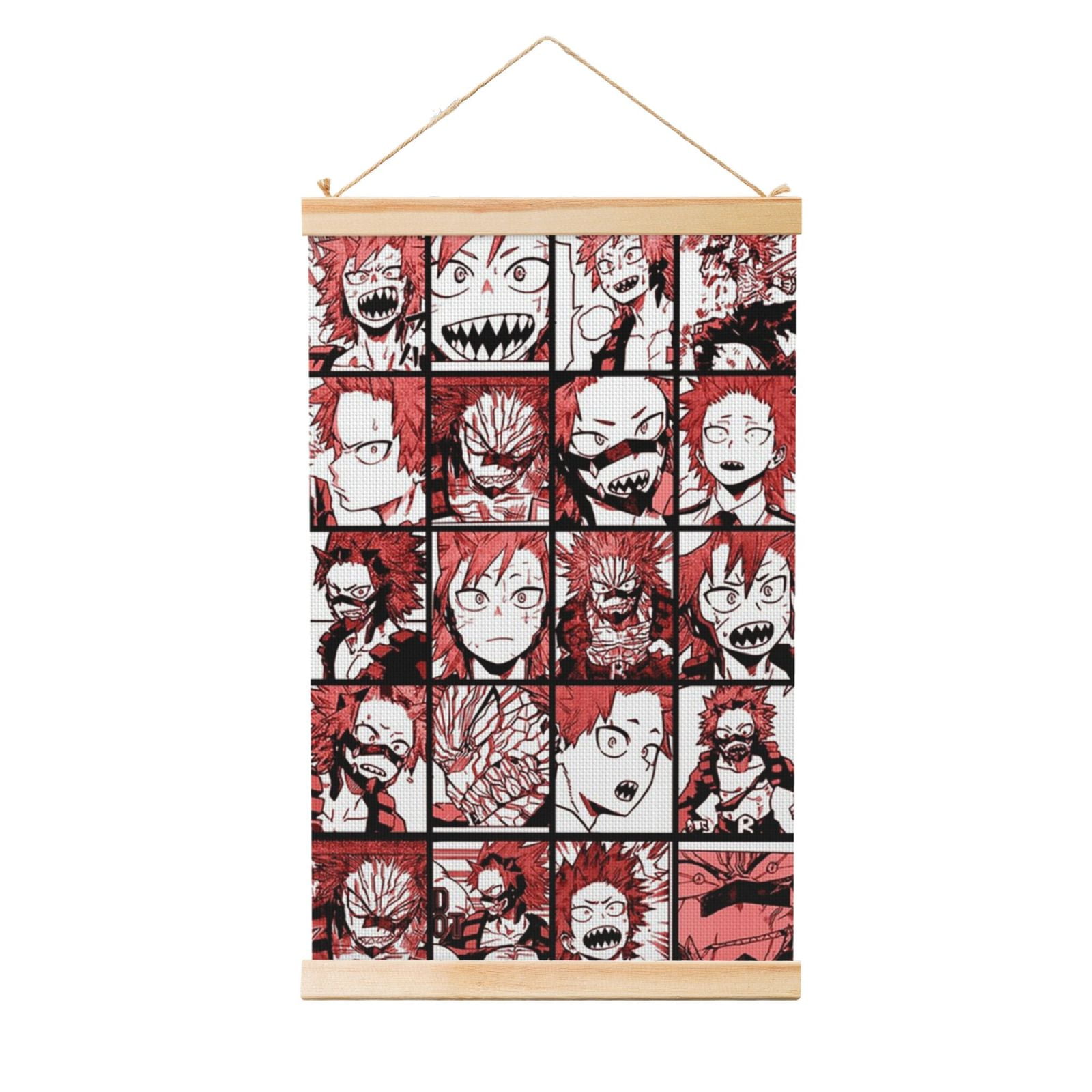 Shaft Hanging Banner My Hero Academia Kirishima Collage Poster Wall ...