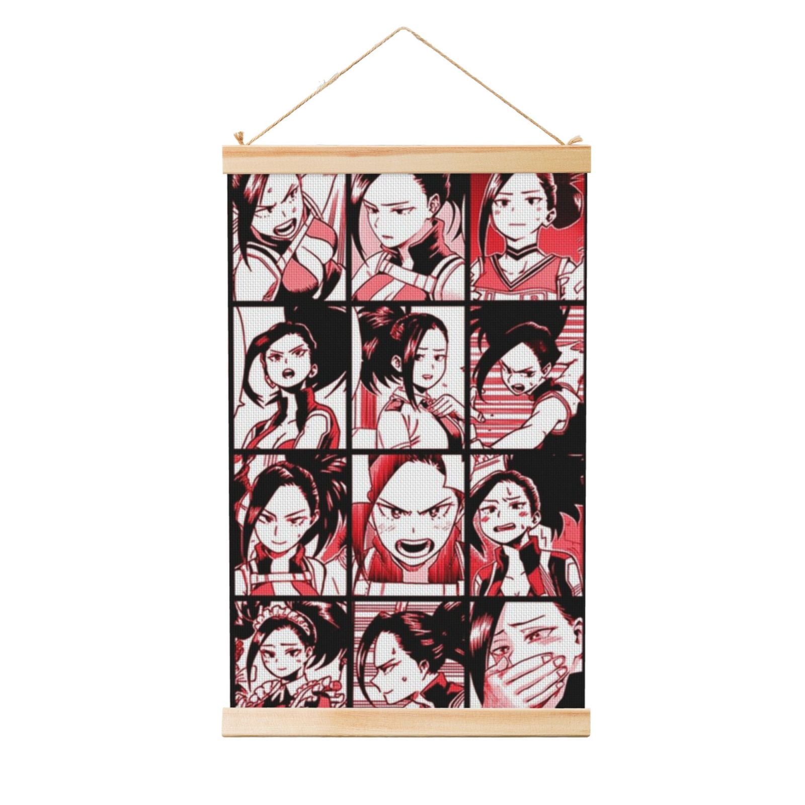 Shaft Hanging Banner My Hero Academia Yoyorozu Momo Collge Poster Wall ...