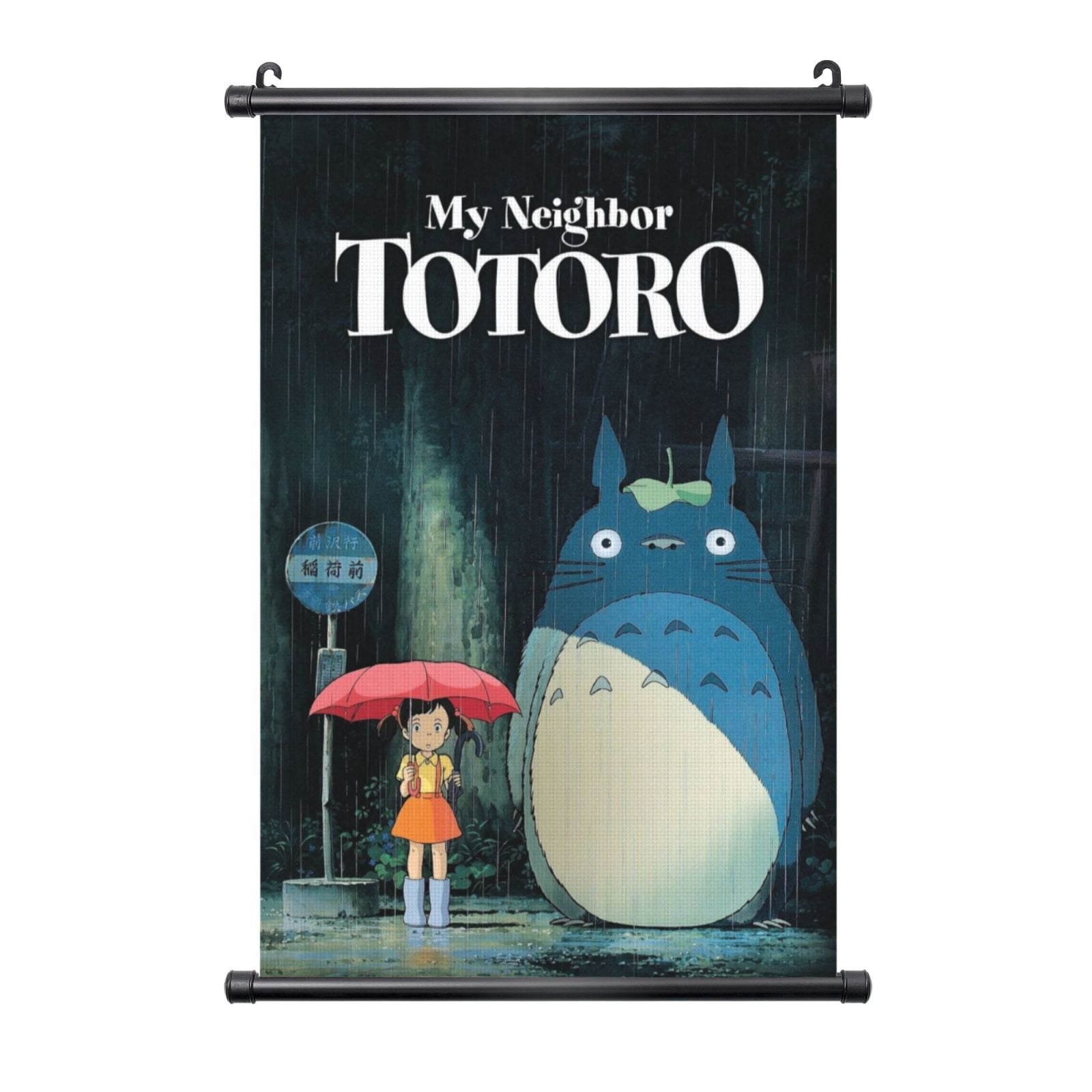 Shaft Hanging Banner My Neighbor Totoro Poster Wall Canvas Artwork With ...