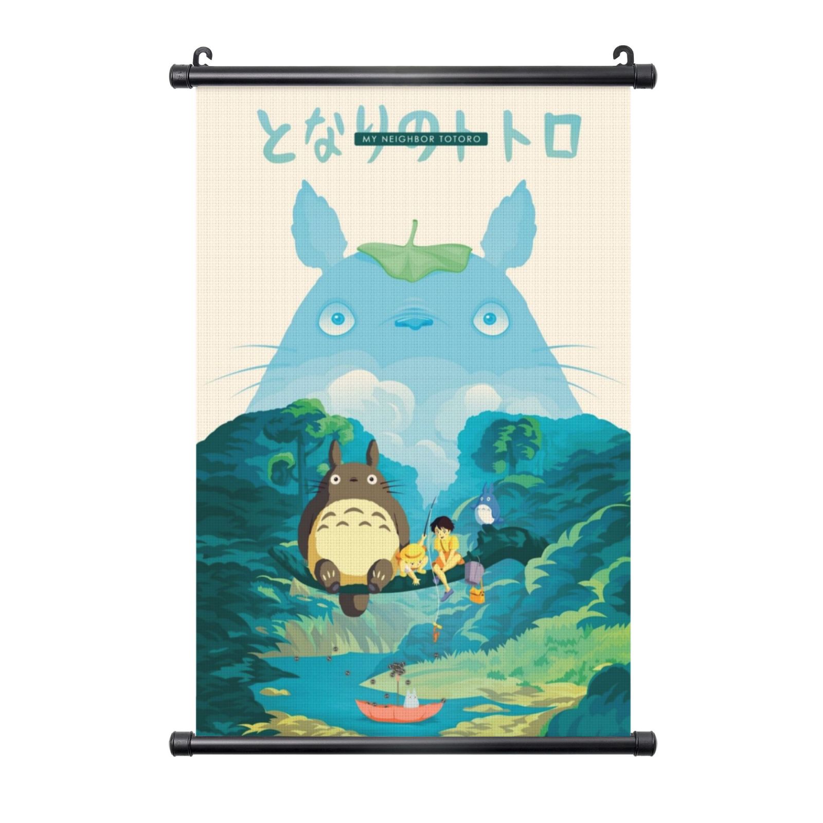 Shaft Hanging Banner My Neighbor Totoro Poster Wall Canvas Artwork With ...