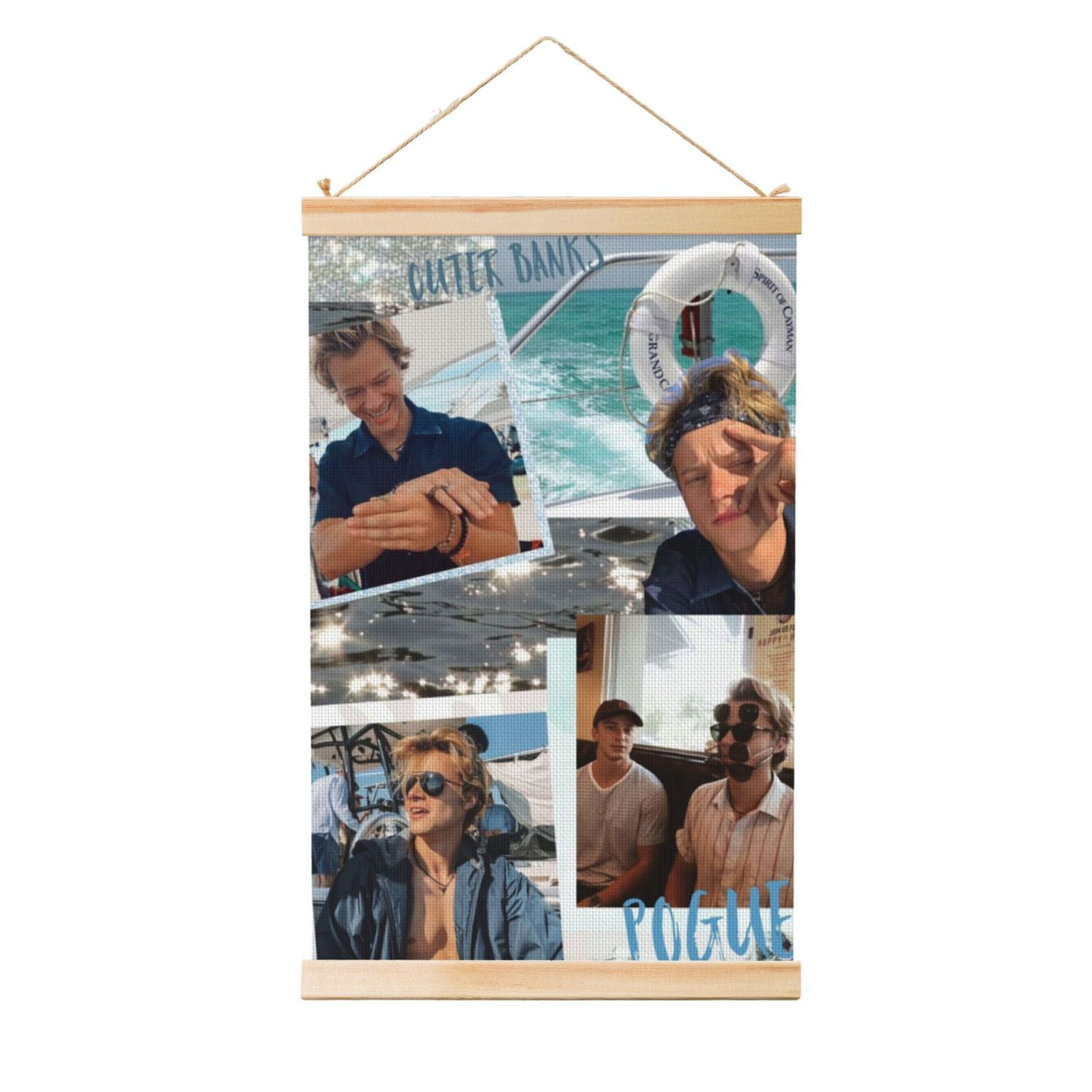 Shaft Hanging Banner Outer Banks JJ Rudy Pankow Poster Wall Canvas ...