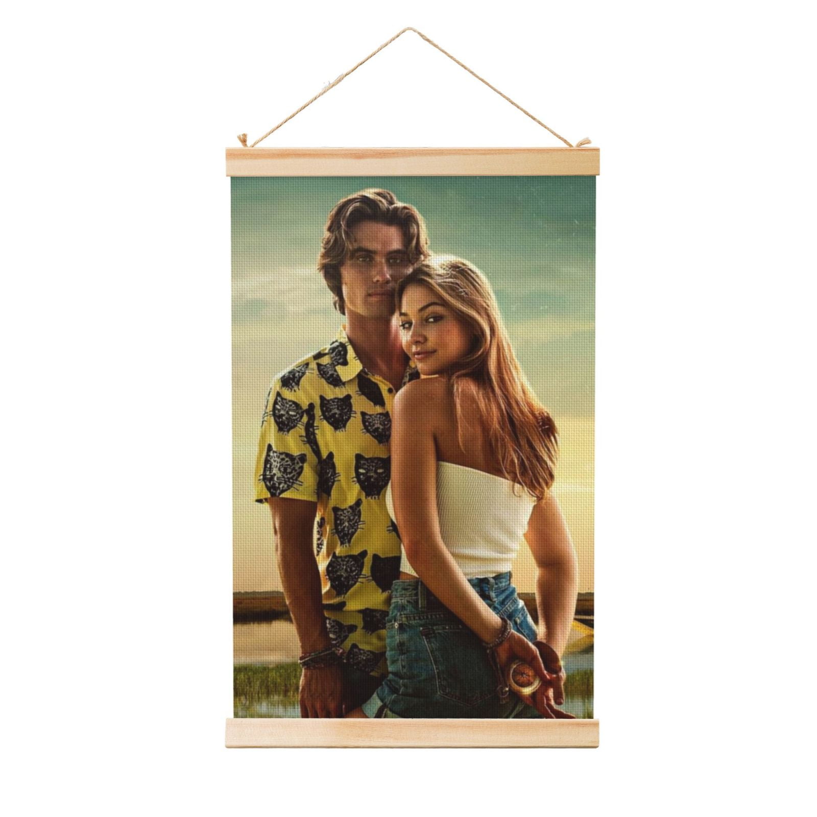 Shaft Hanging Banner Outer Banks John B Sarah Poster Wall Canvas ...